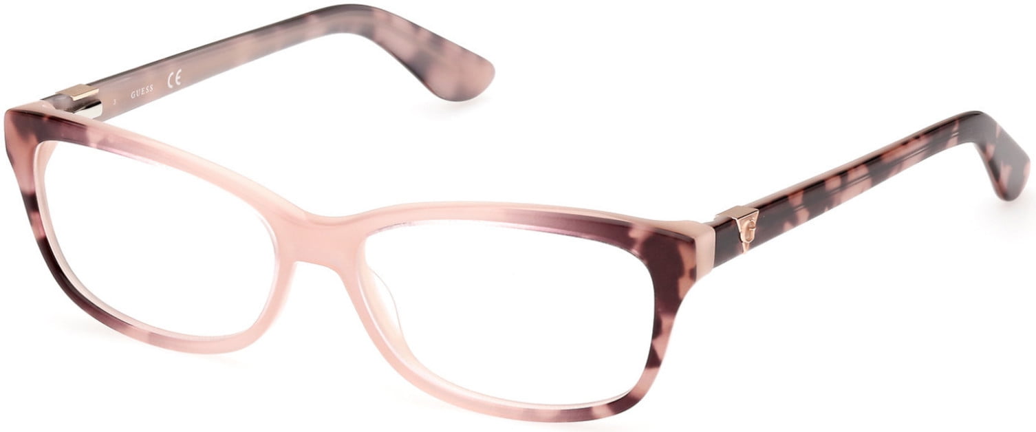 Eyeglasses Guess GU 2948 074 Pink/Havana / Coloured Havana - Walmart.com