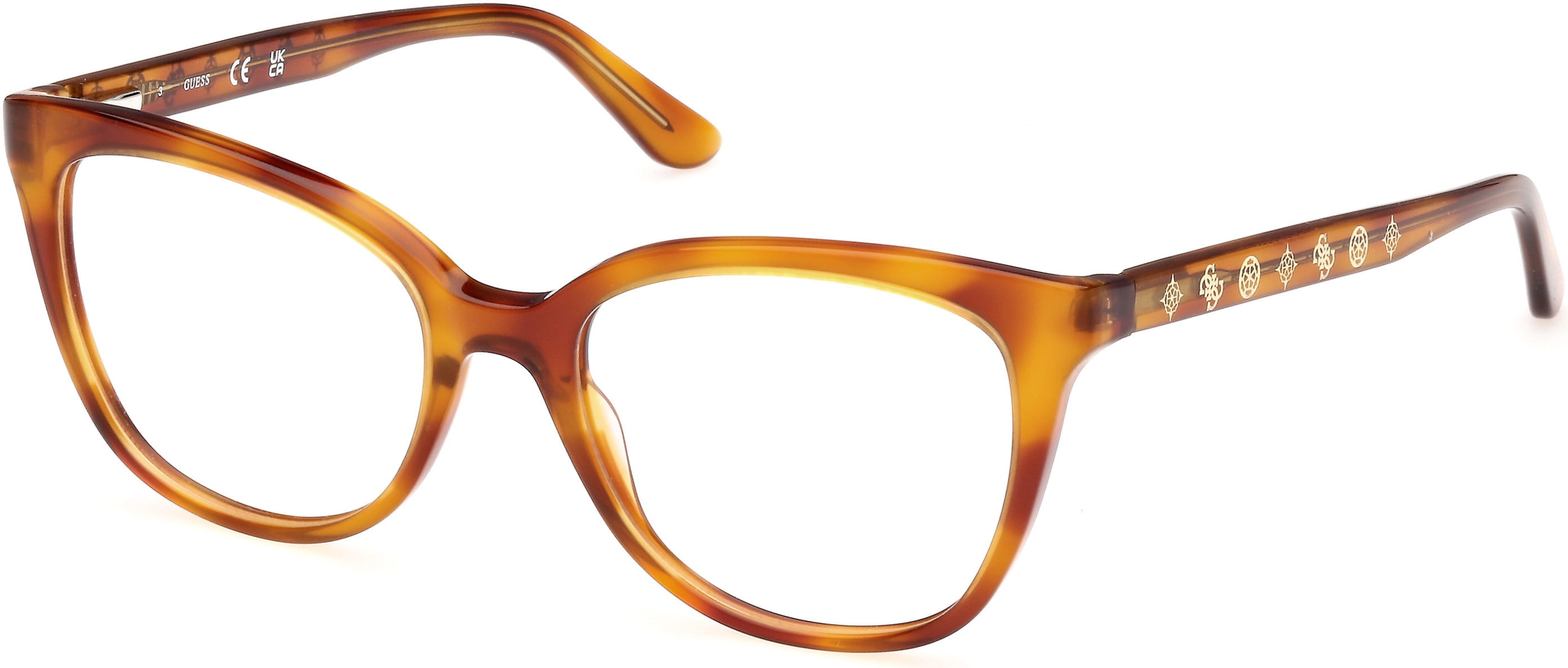 Eyeglasses Guess GU 50114 053 Blonde Havana / - Walmart Business Supplies