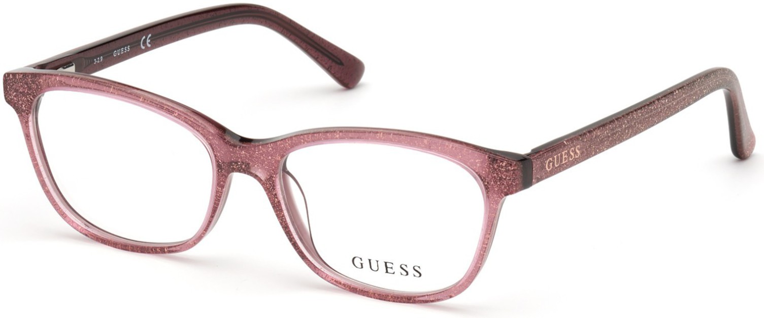 Eyeglasses Guess GU 9191 083 Violet/Monocolor / Pink/Monocolor ...