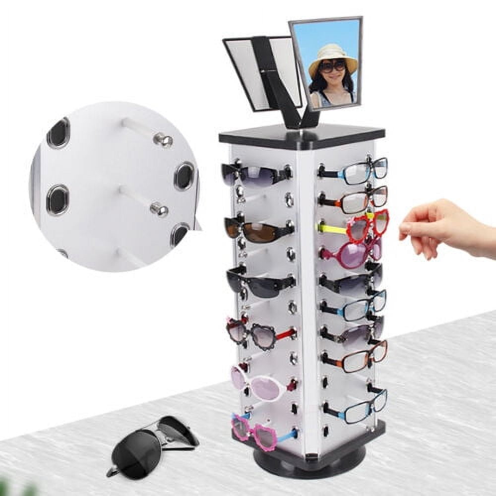 Eyeglasses Holder Sunglasses Stand Sunglasses Display Rack 360 ...