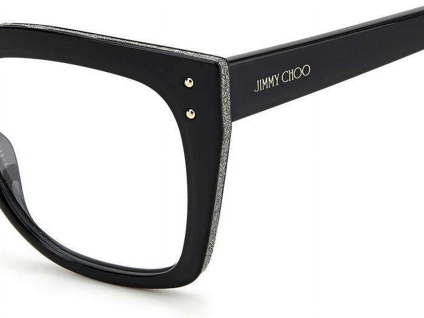 Jimmy Choo Women's Eyewear - Black Plastic Frame Eyeglasses, JC 329 807 ...