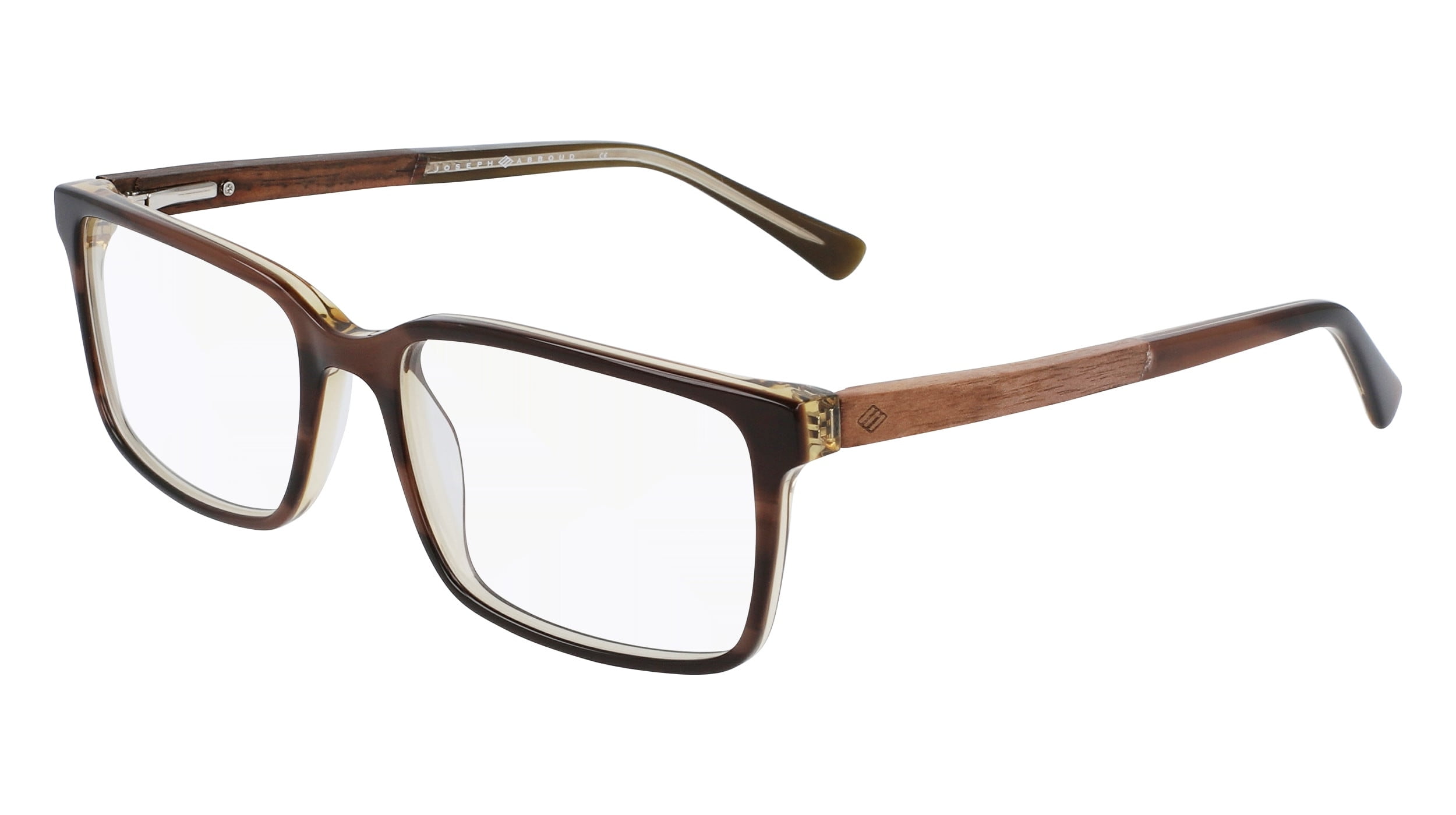 Eyeglasses Joseph Abboud JA 4091 200 Brown Horn - Walmart.com
