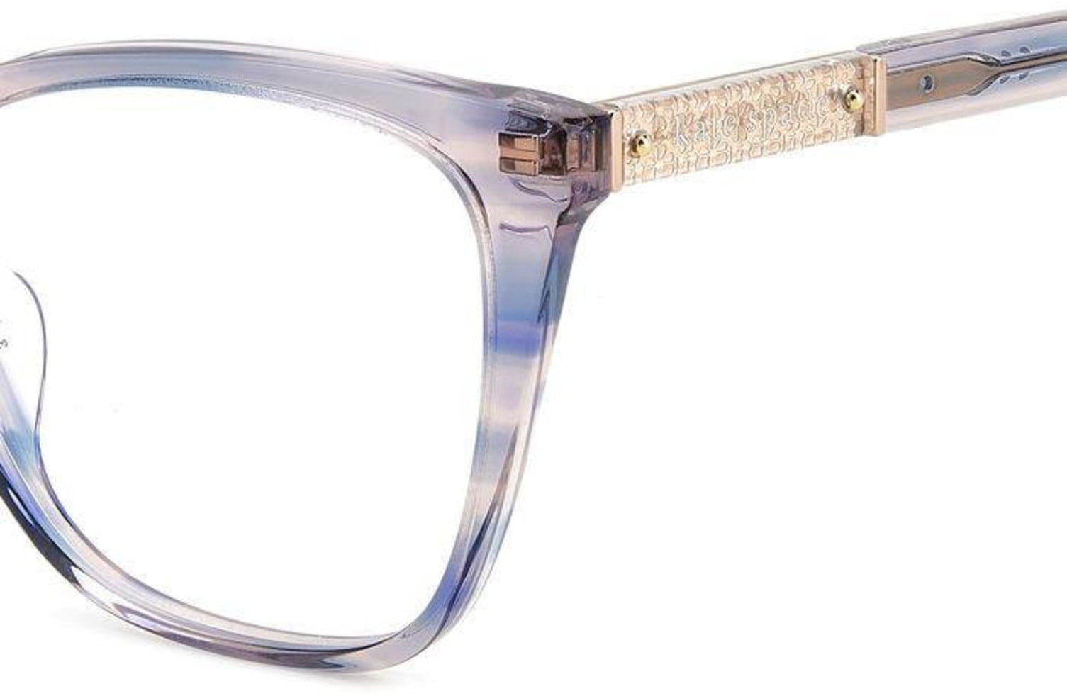 Eyeglasses Kate Spade CLIO/G 38I Blue Horn - Walmart.com