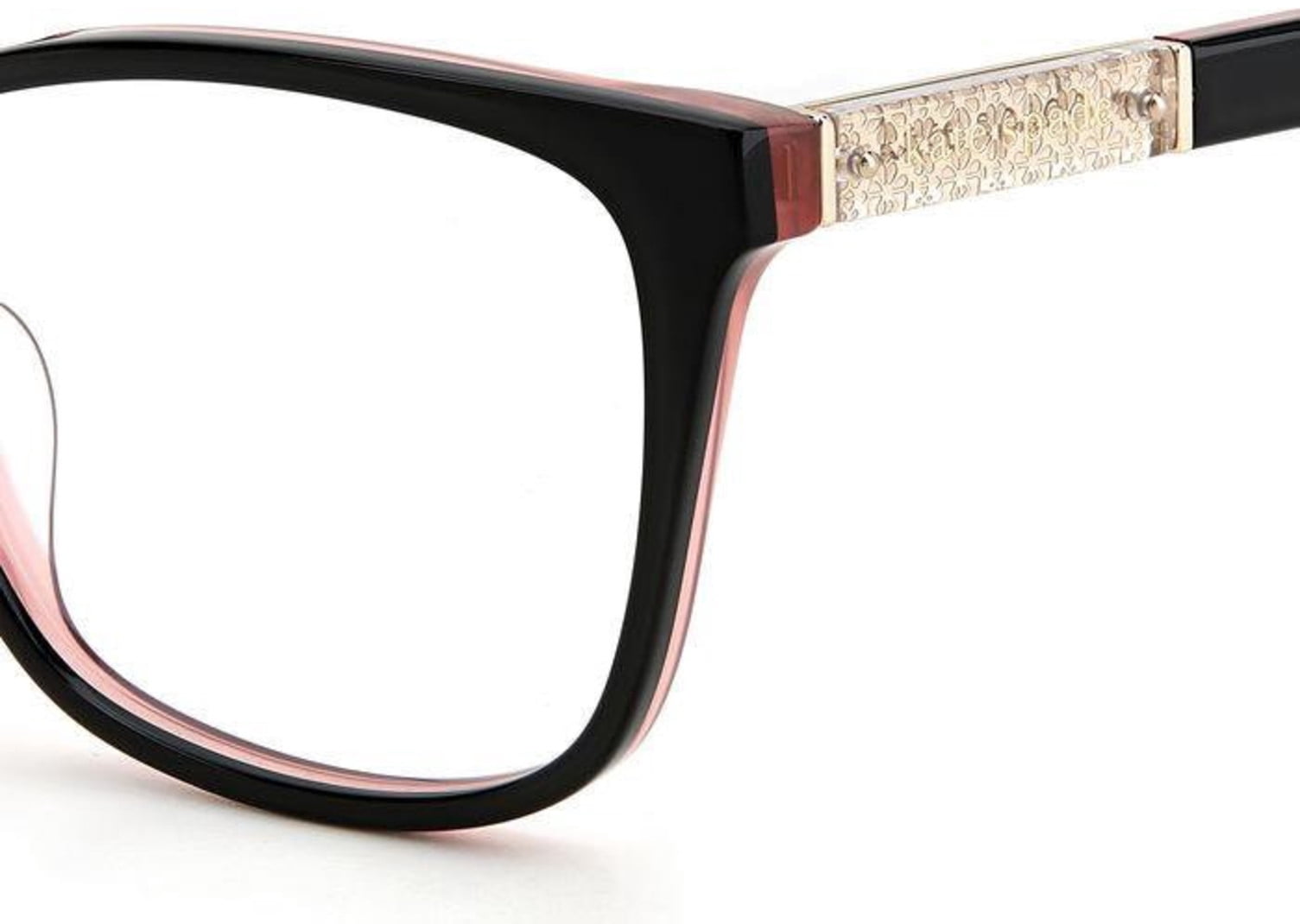 Eyeglasses Kate Spade DAVINA 3H2 Black Pink - Walmart.com