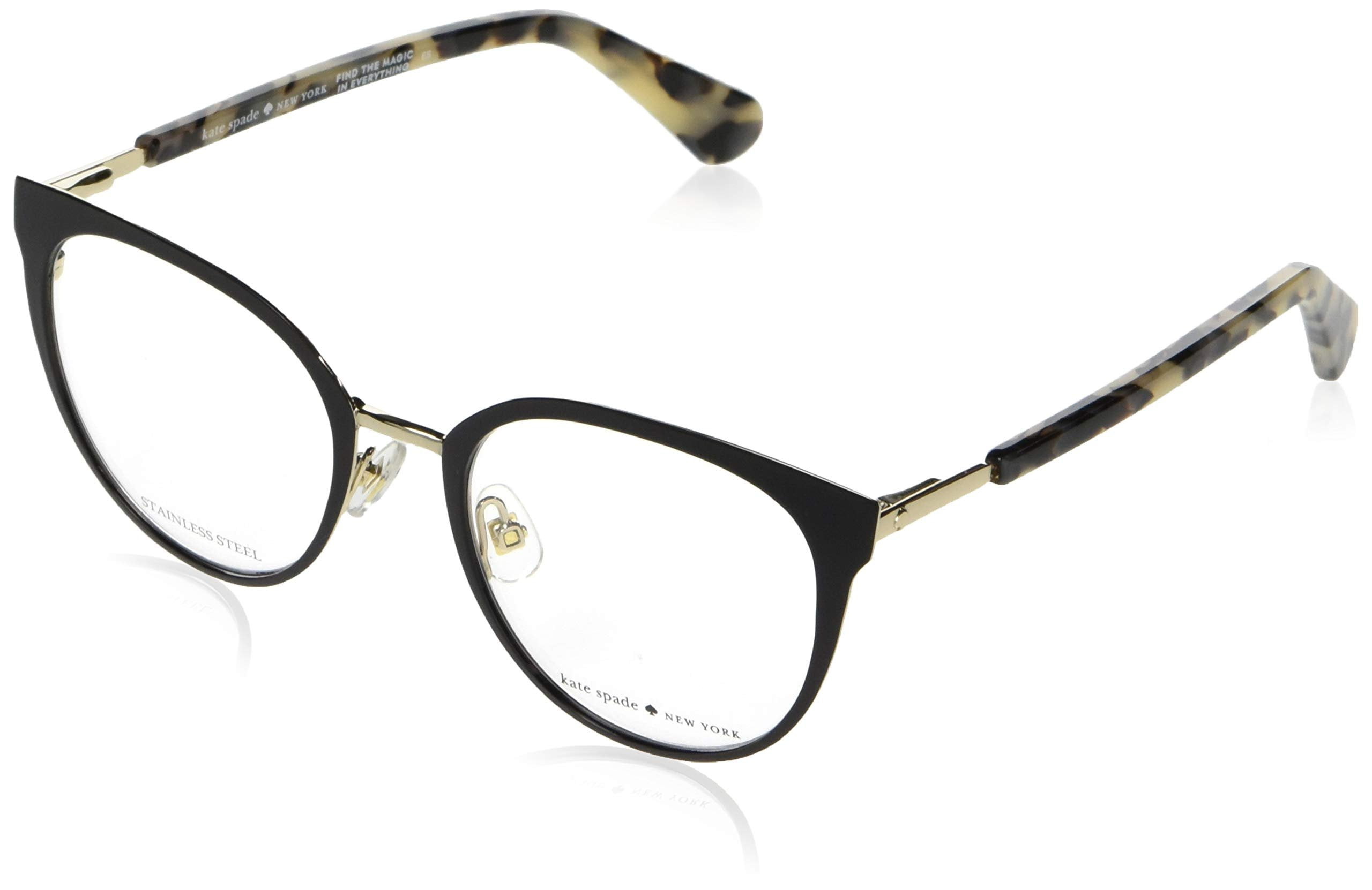 Eyeglasses Kate Spade Dariela 0807 Black / 00 Demo Lens - Walmart.com