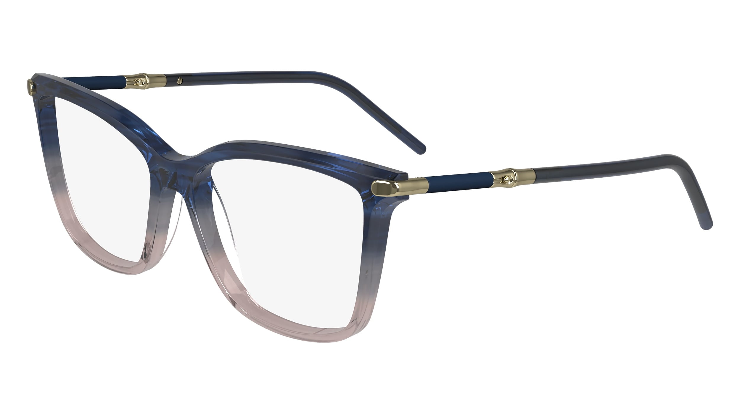 Eyeglasses LONGCHAMP LO 2726 435 Gradient Blue Rose - Walmart.com