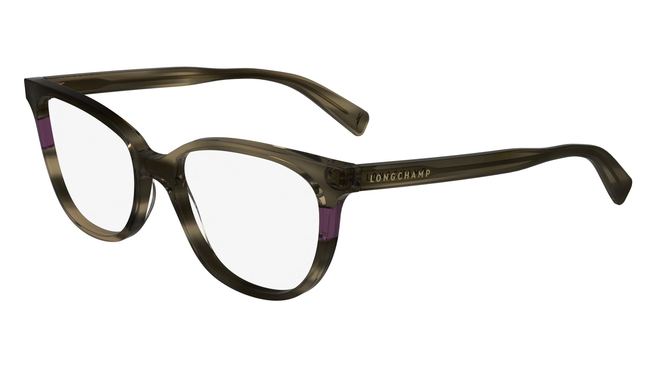 Eyeglasses LONGCHAMP LO 2739 211 Striped Brown - Walmart Business Supplies