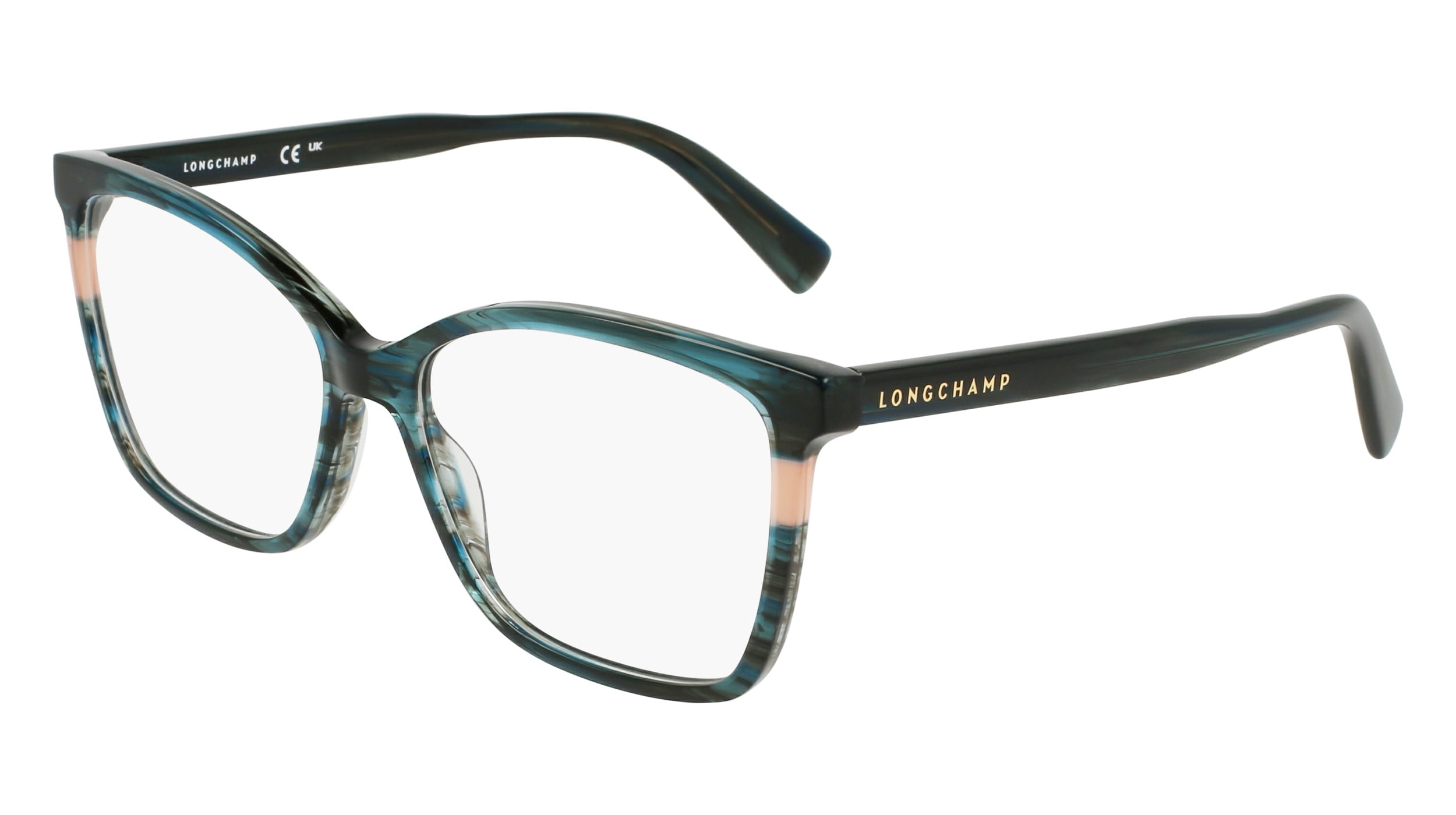 Eyeglasses LONGCHAMP LO 2741 LB 308 Striped Green - Walmart.com