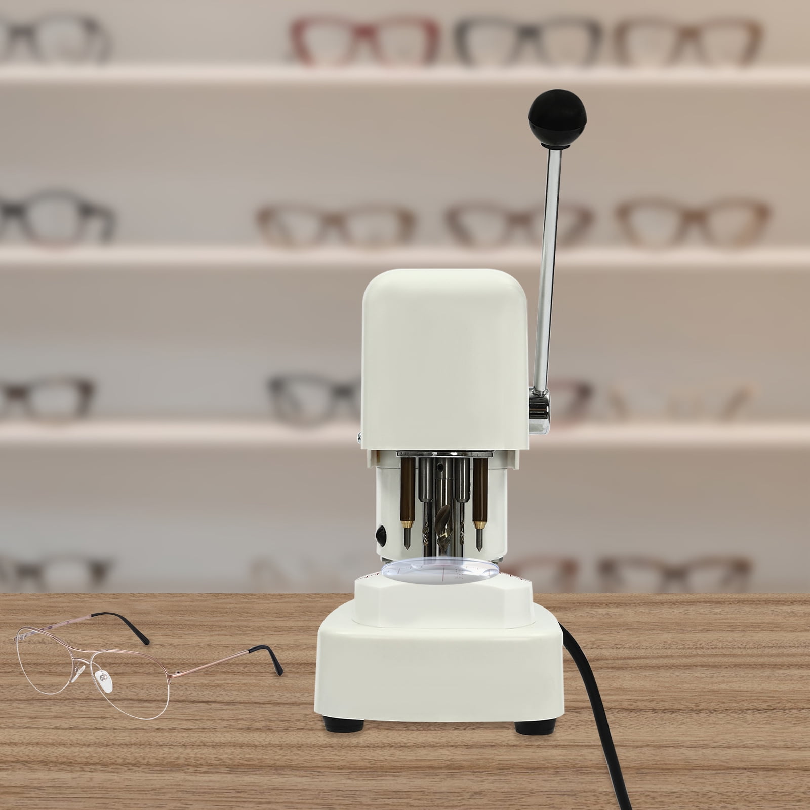 Eyeglasses Lens Sample Drilling Machine, Eyeglasses Drilling Machine ...