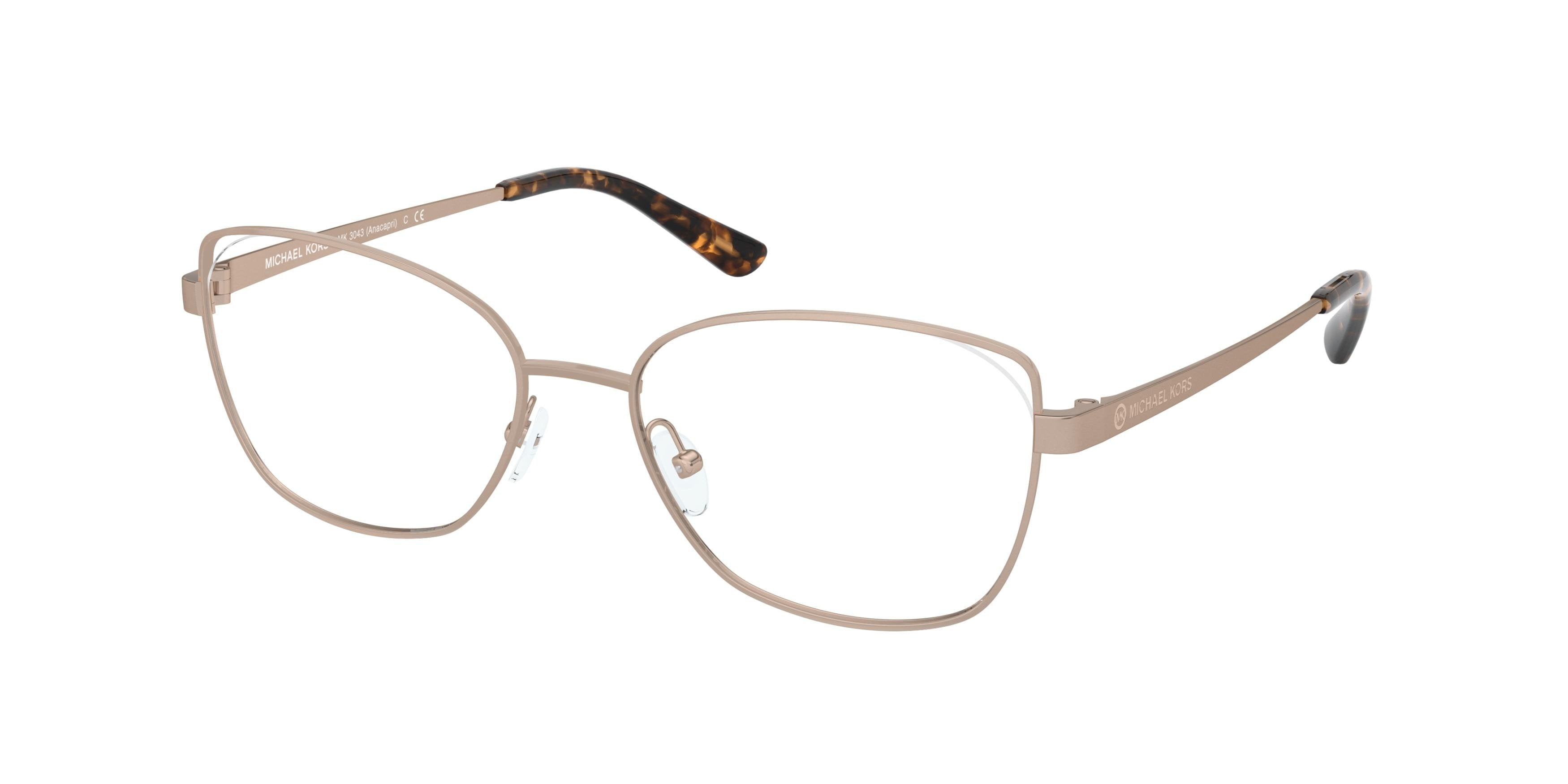 Eyeglasses Michael Kors MK 3043 1213 Mink Brown - Walmart.com