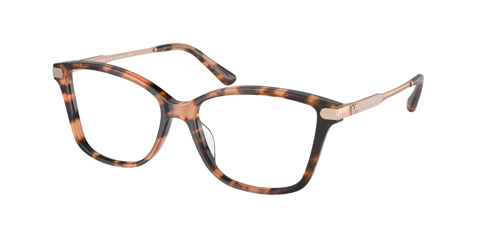 Eyeglasses Michael Kors MK 4105 BU 3555 Georgetown Pink Tortoise ...