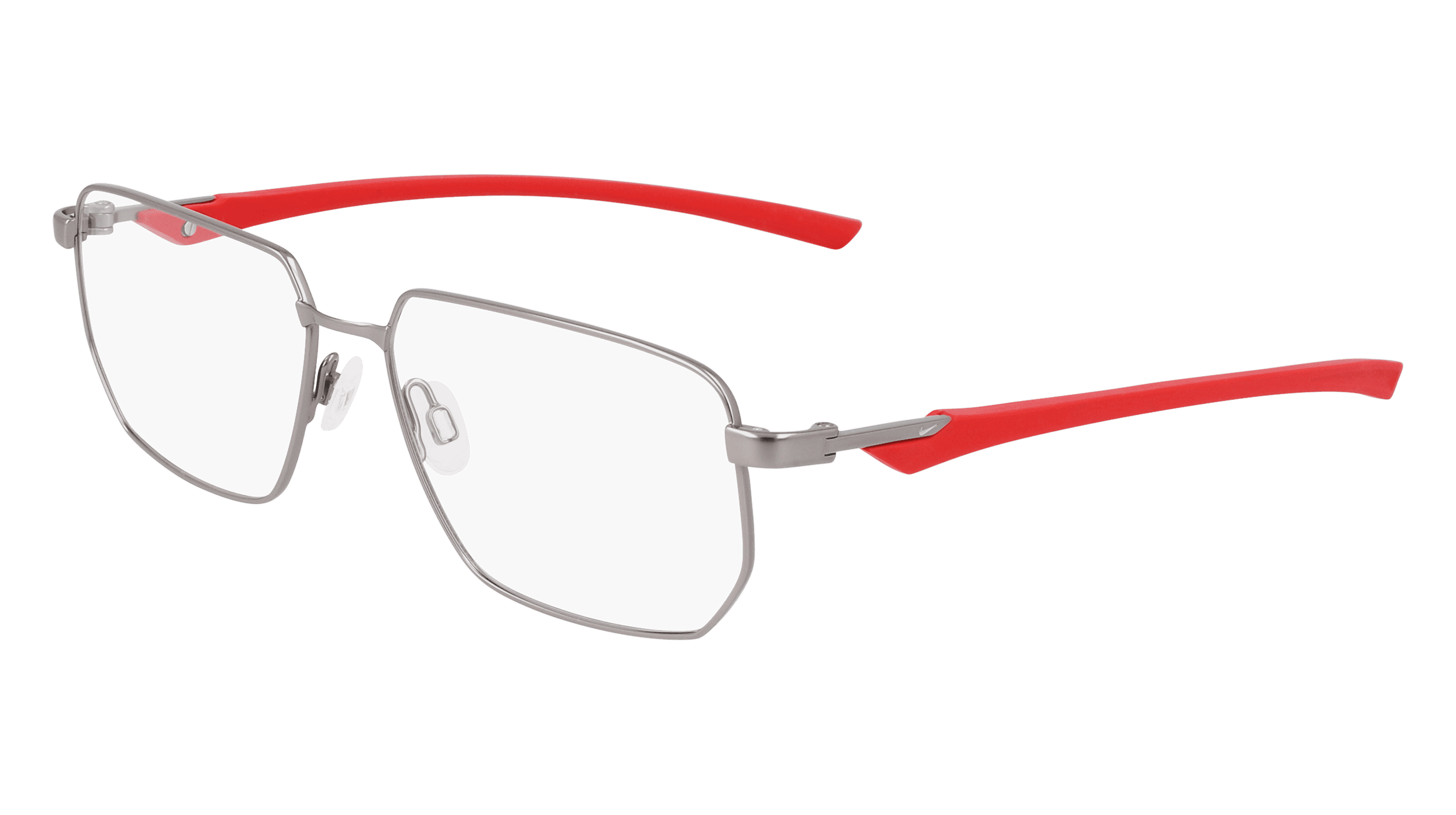 Eyeglasses NIKE 4317 076 Satin Gunmetal/University Red - Walmart.com
