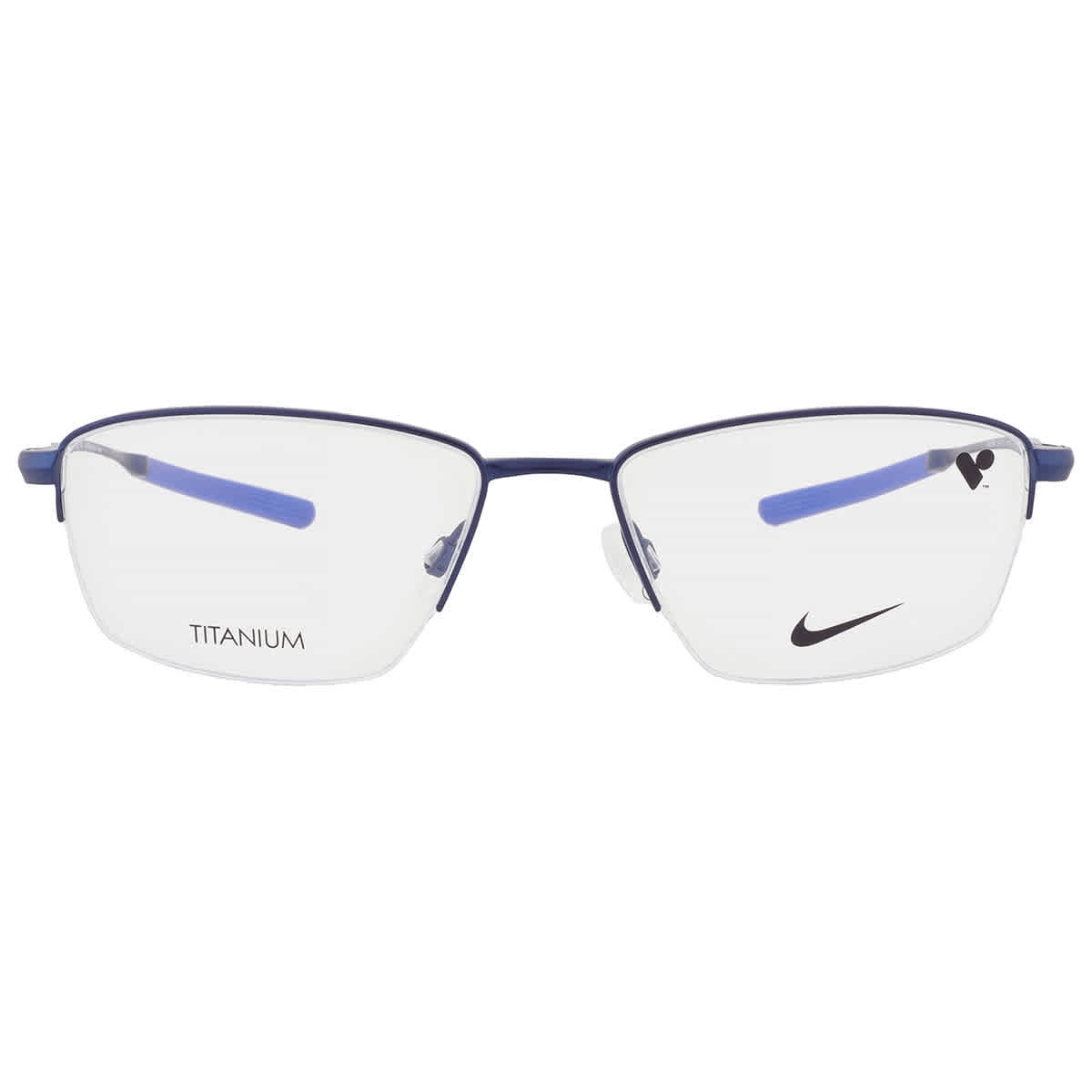 Nike Demo Rectangular Men's Eyeglasses NIKE 6045 410 54 - Walmart.com