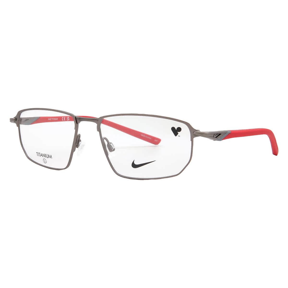 Nike Demo Rectangular Men's Eyeglasses NIKE 6067 076 55 - Walmart.com
