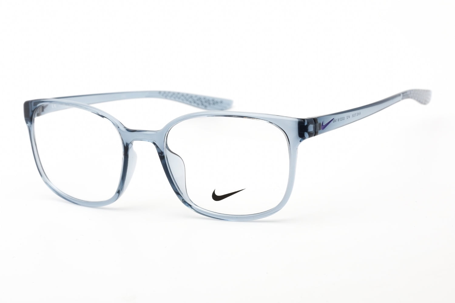 Nike Nike 7026 412 Unisex Thunder Blue Square Frame Eyeglasses