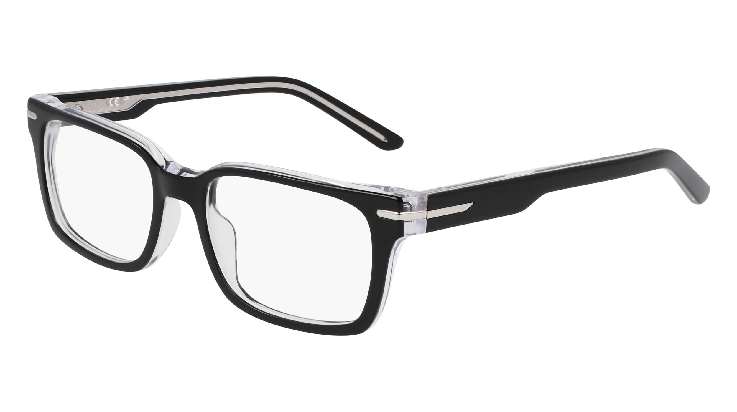 Eyeglasses NIKE 7174 010 Black/Crystal Laminate - Walmart.com