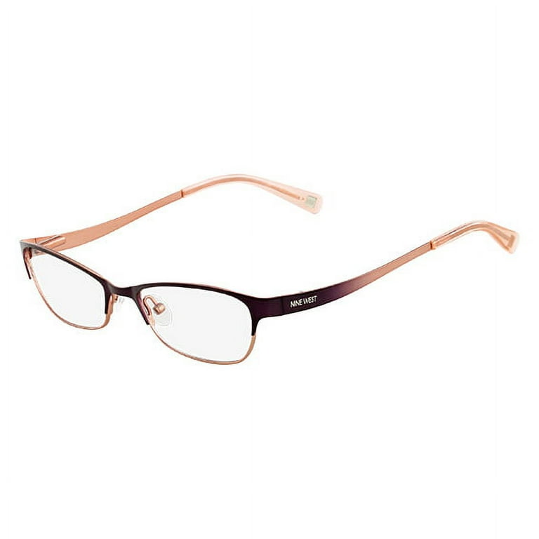 lowest possible price Nine West glasses frames eggplant purple rose ...