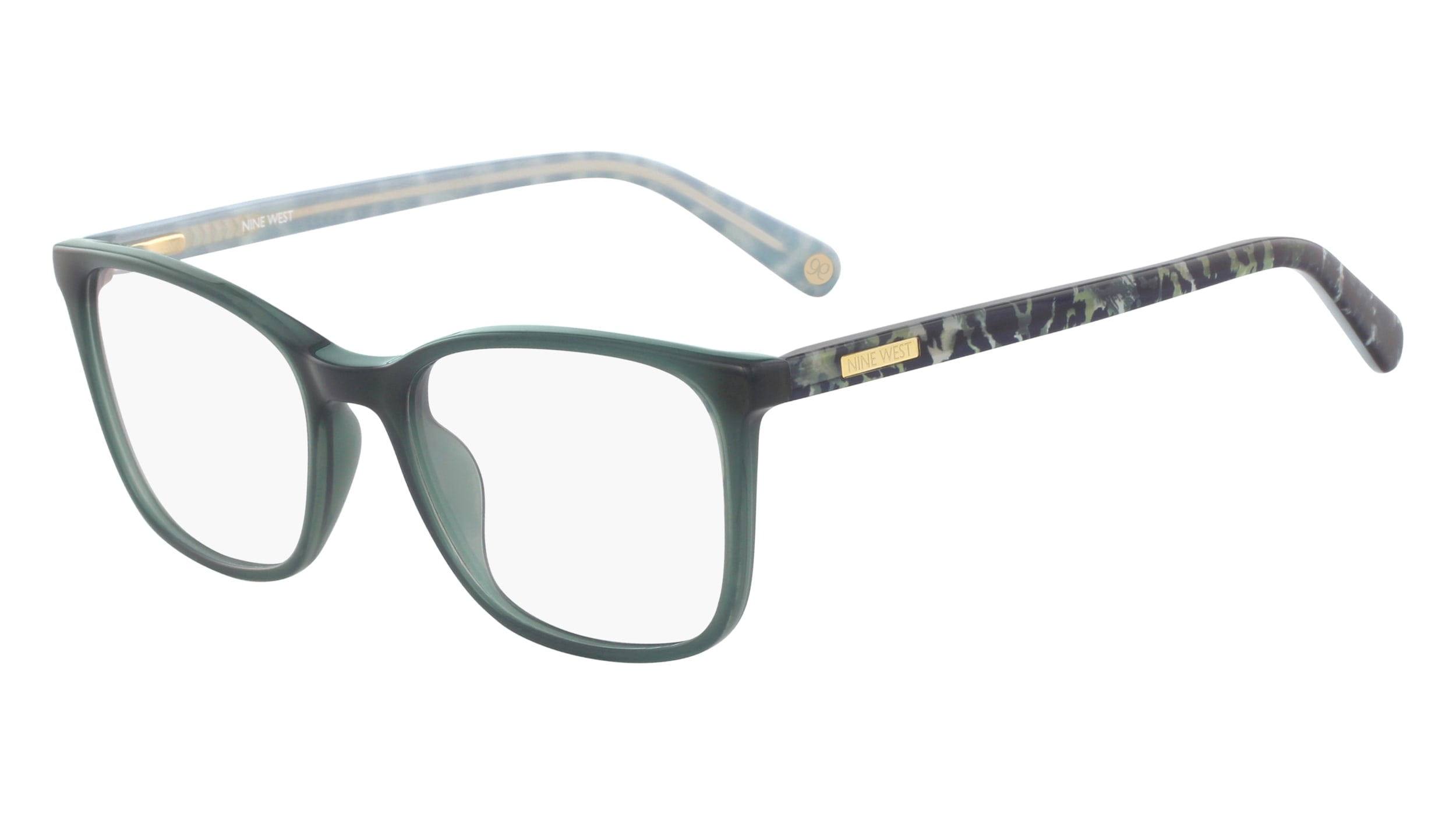 Eyeglasses NINE WEST NW 5150 324 Milky Emerald - Walmart.com
