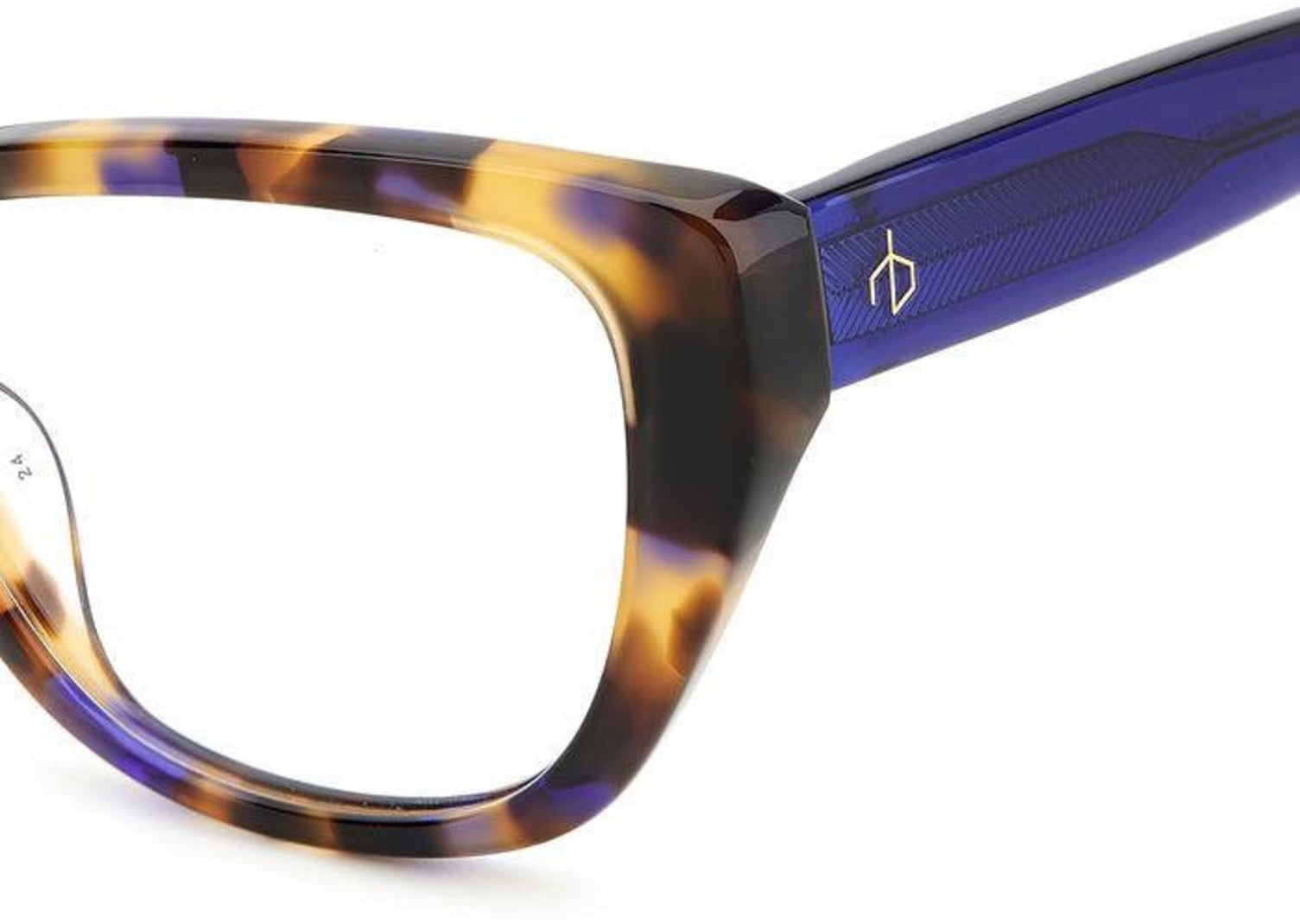 Eyeglasses Rag & Bone RNB 3061 JBW Blue Havana - Walmart.com