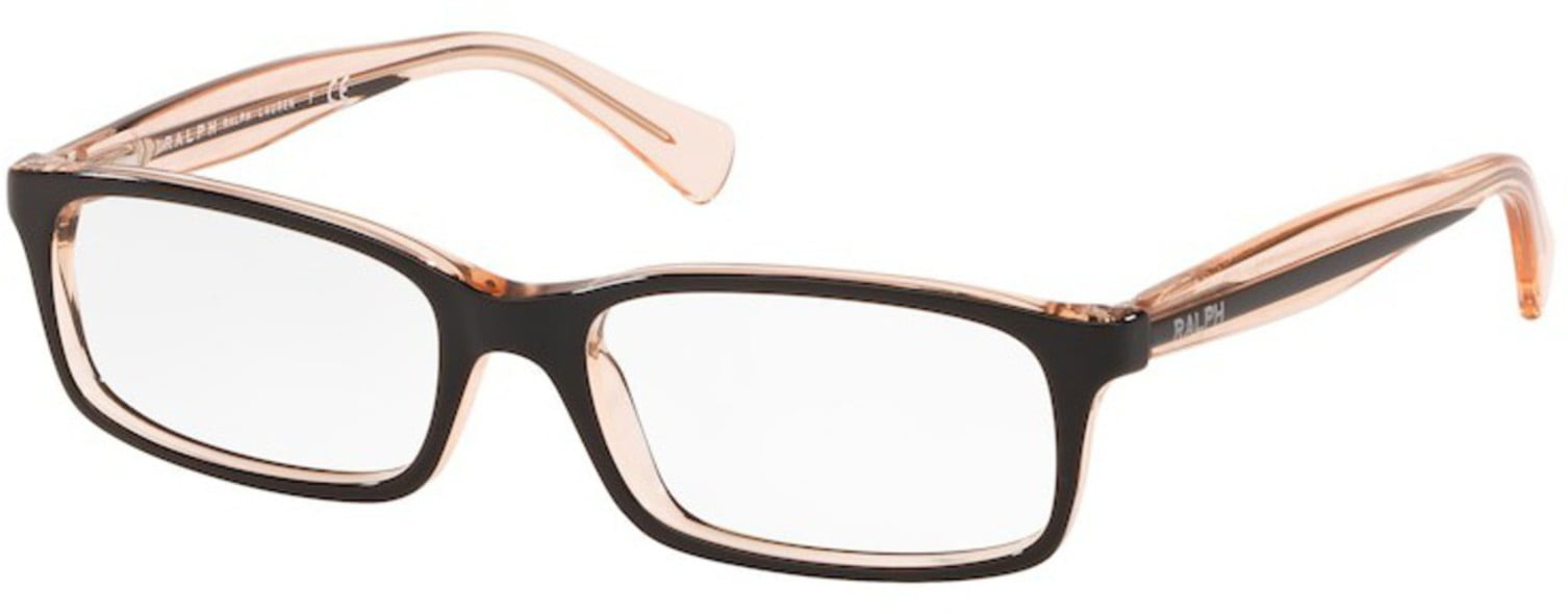Eyeglasses Ralph RA 7047 5896 Shiny Black On Transp Pink - Walmart.com