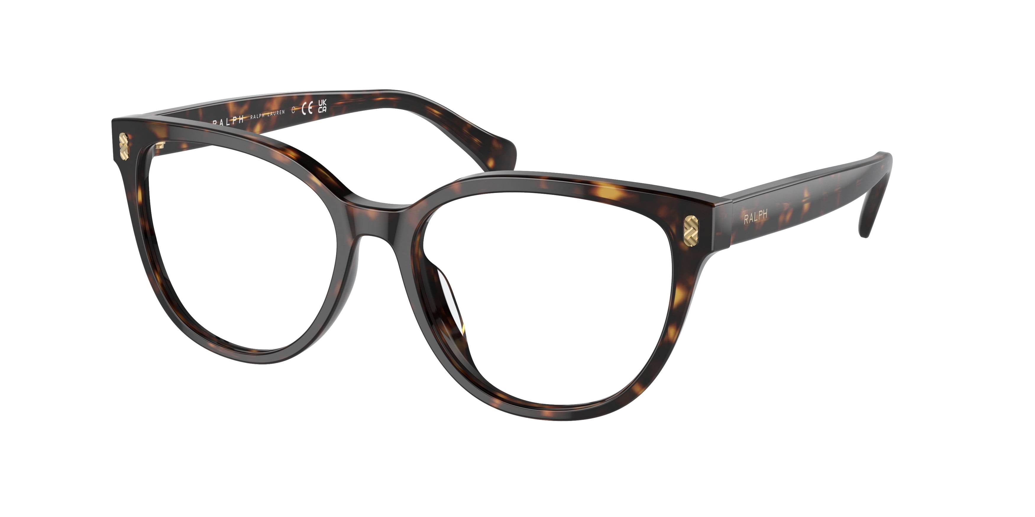 Eyeglasses Ralph RA 7153 5003 Shiny Dark Havana - Walmart.com