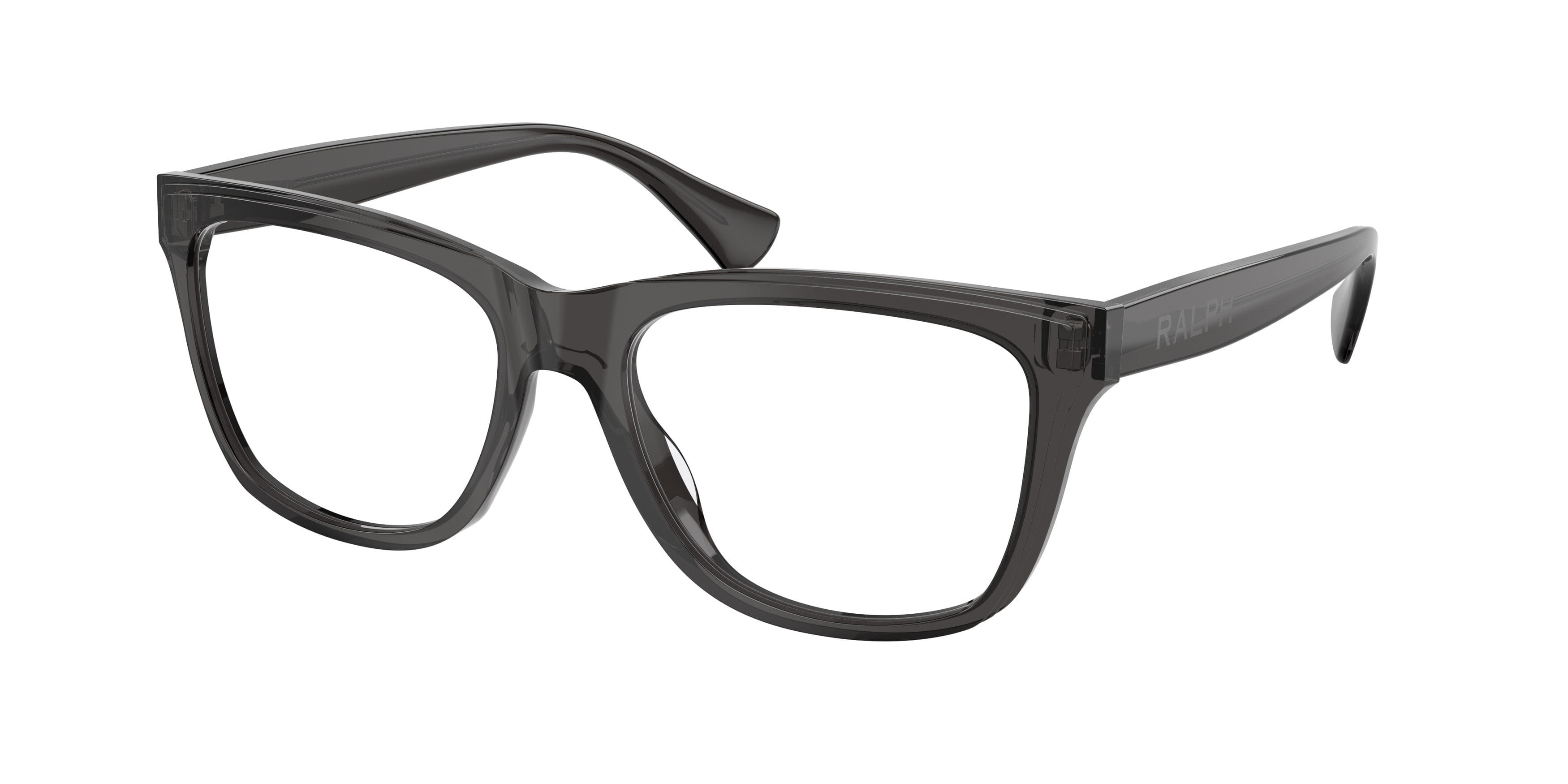 Eyeglasses Ralph RA 7170 U 5536 Shiny Transparent Black - Walmart.com