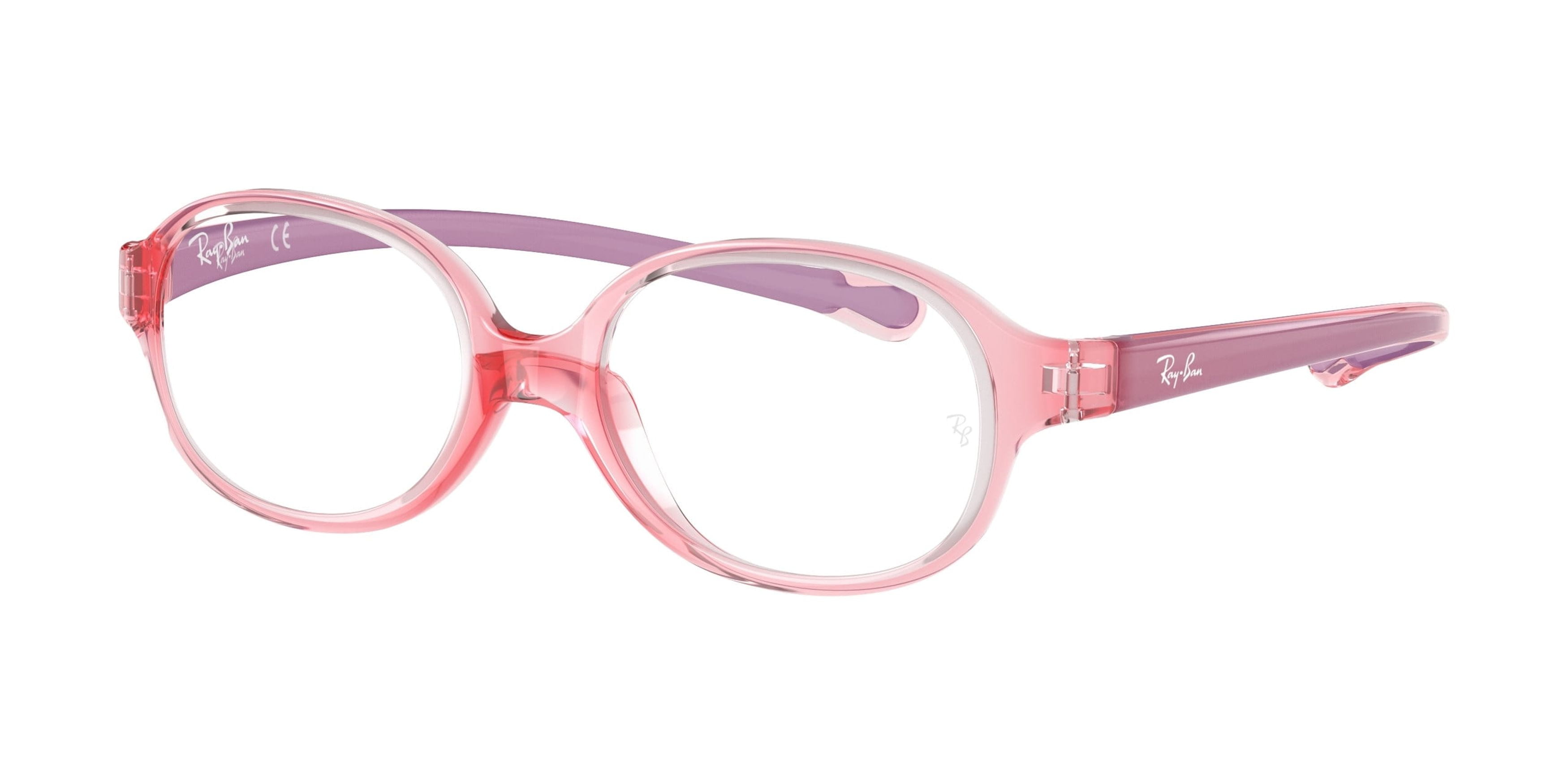 Eyeglasses Ray-Ban Junior Vista RY 1587 3767 Transparent Light Red ...