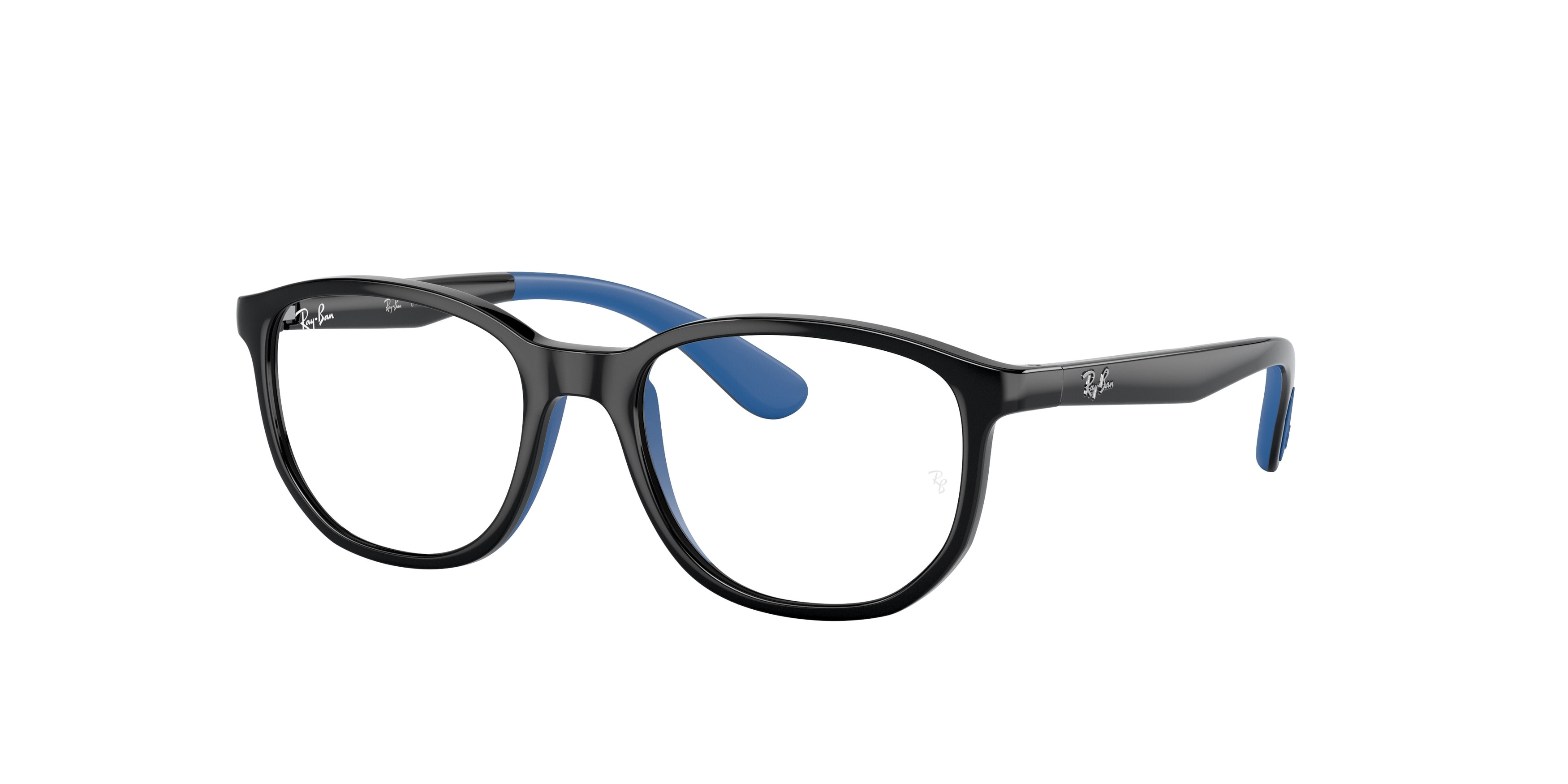 Eyeglasses Ray-Ban Junior Vista RY 1619 3862 Black On Rubber Blue ...