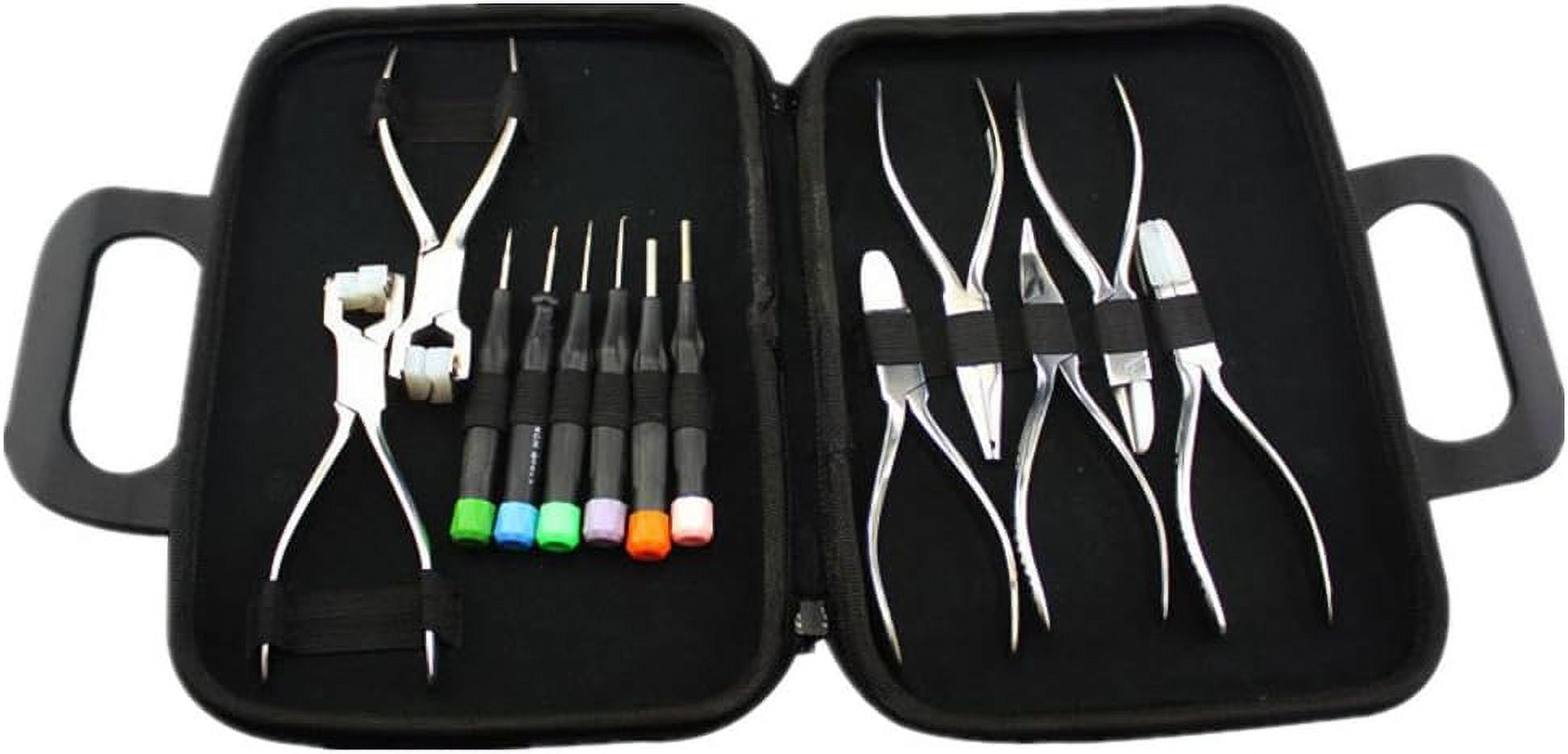 Eyeglasses Repair Set, 7pcs Pliers + Screwdriver, Stainless Steel ...
