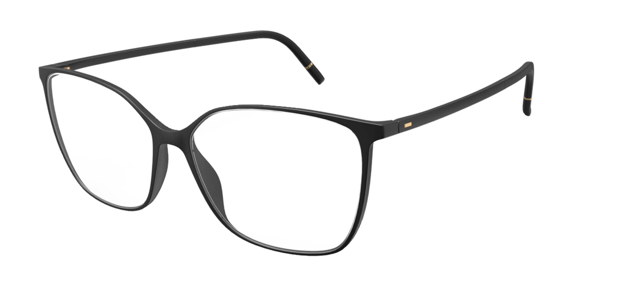 Eyeglasses Silhouette Pure Wave Fullrim 1612 9030 Black Cotton 53/15 ...