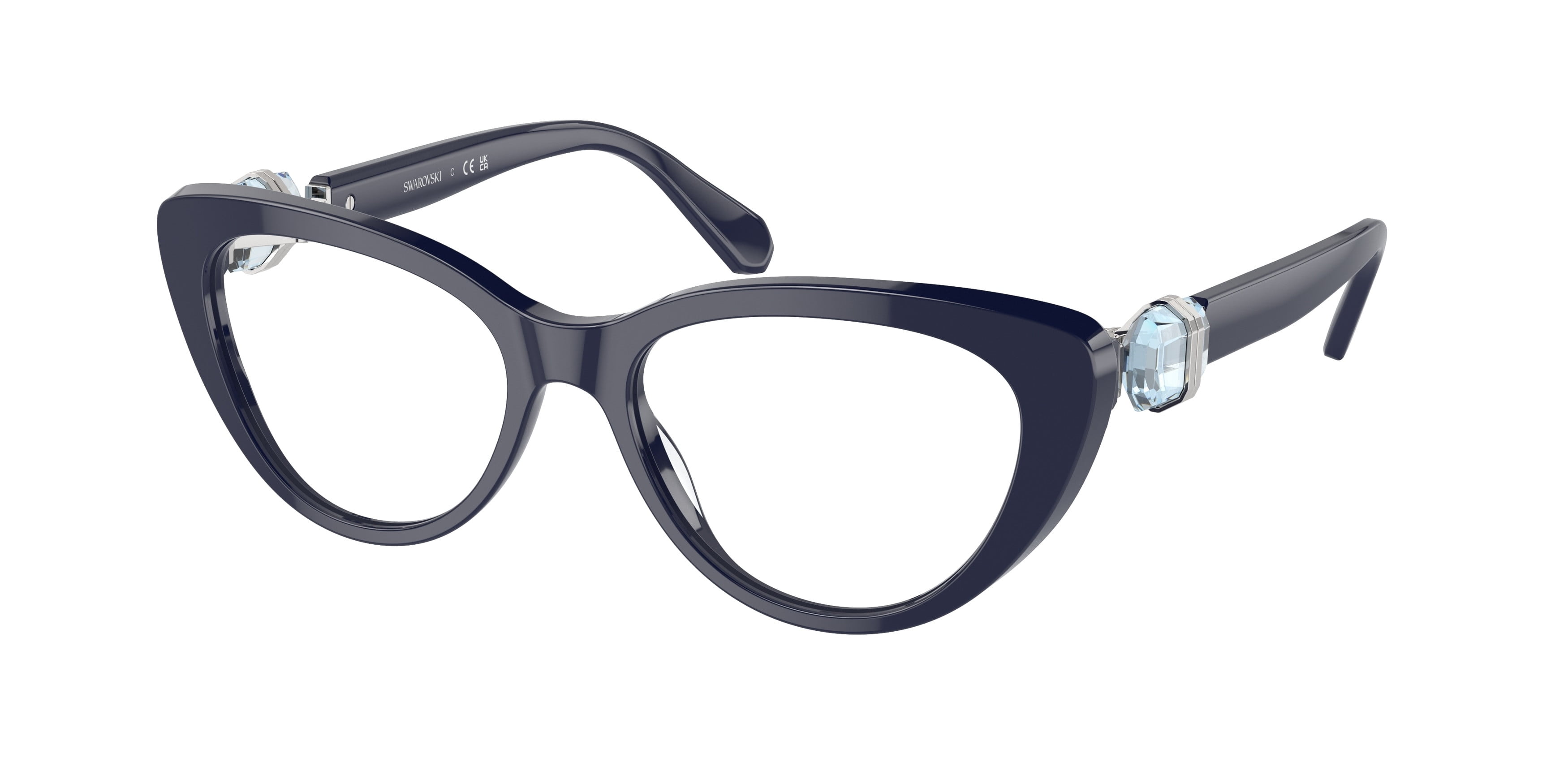 Eyeglasses Swarovski SK 2005 1004 Dark Blue - Walmart.com