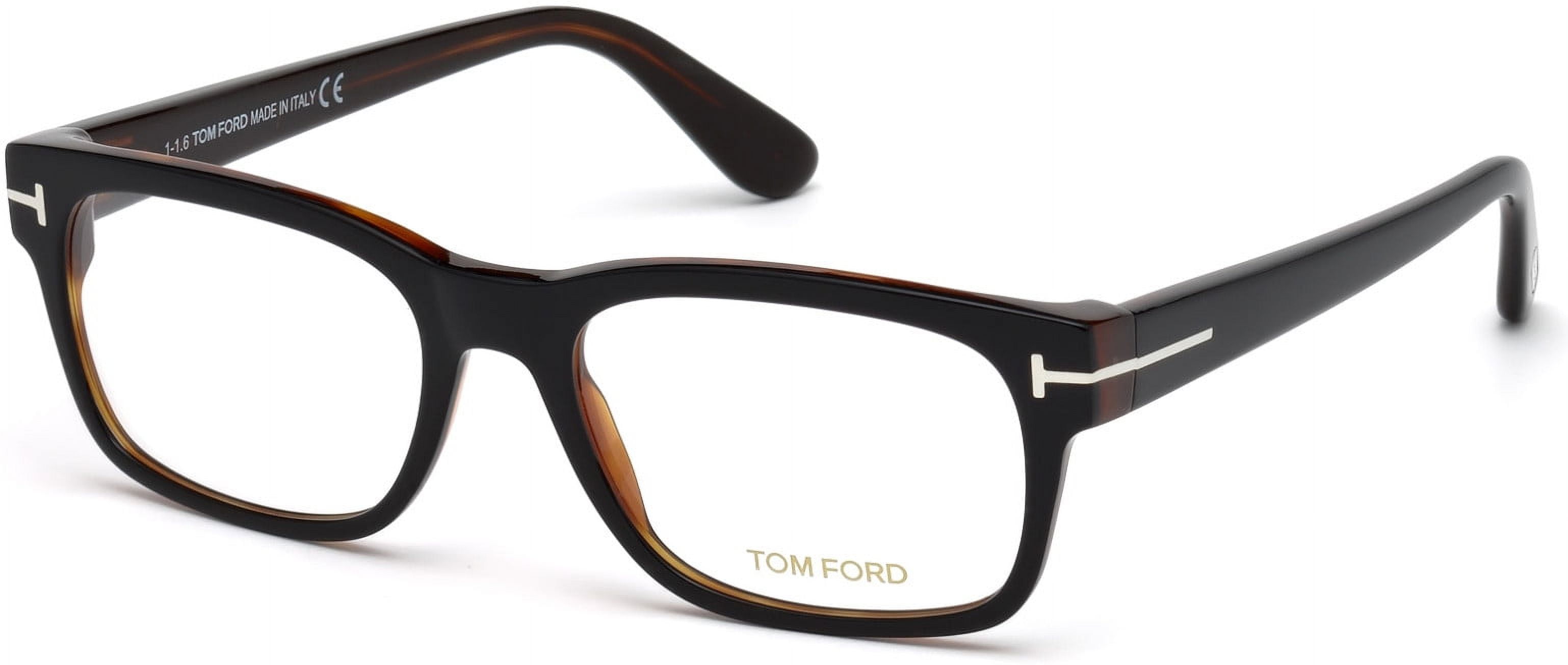 Eyeglasses Tom Ford FT 5432 005 Black, Shiny Havana - Walmart.com