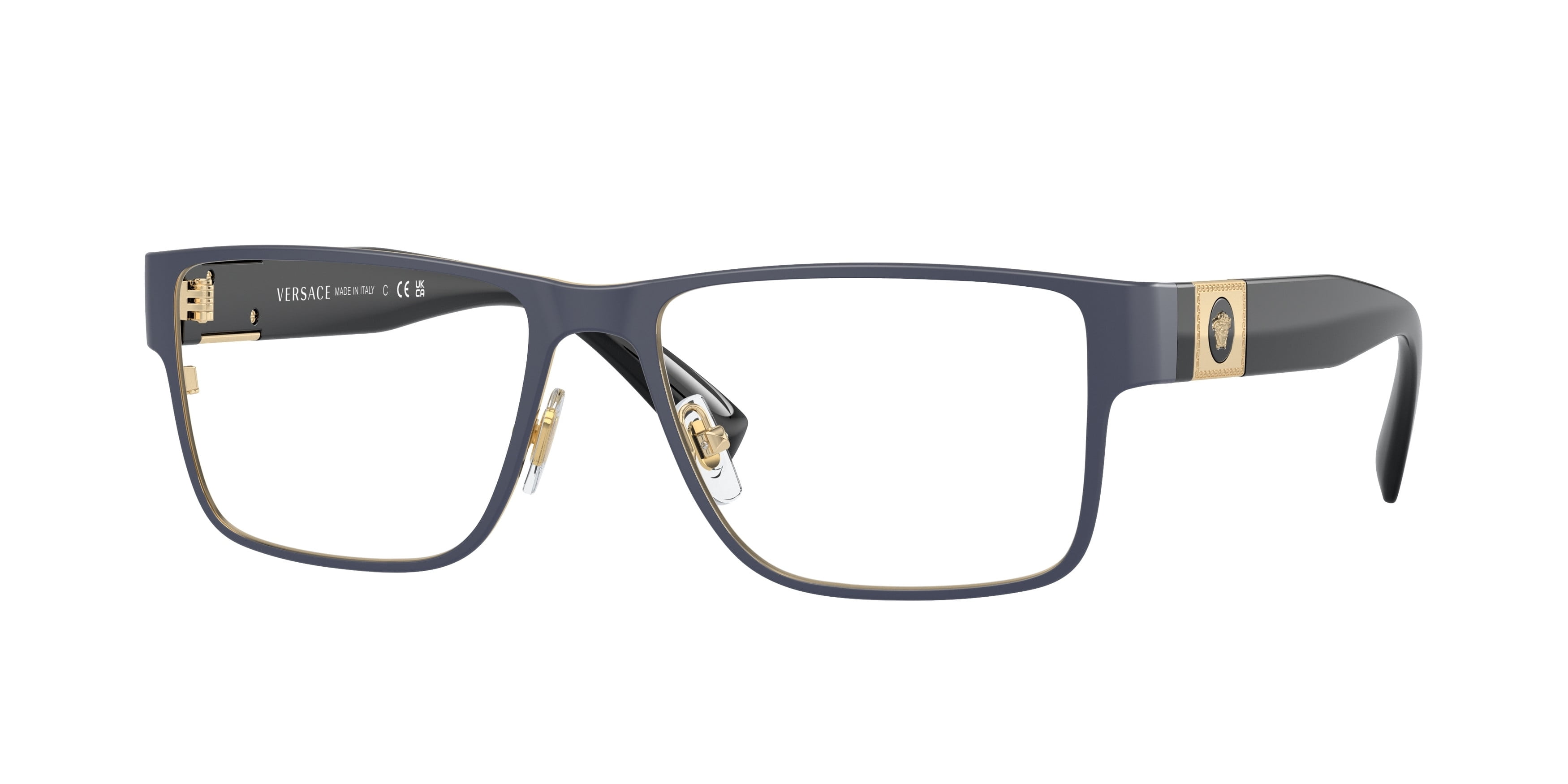 Eyeglasses Versace VE 1274 1468 Blue - Walmart.com