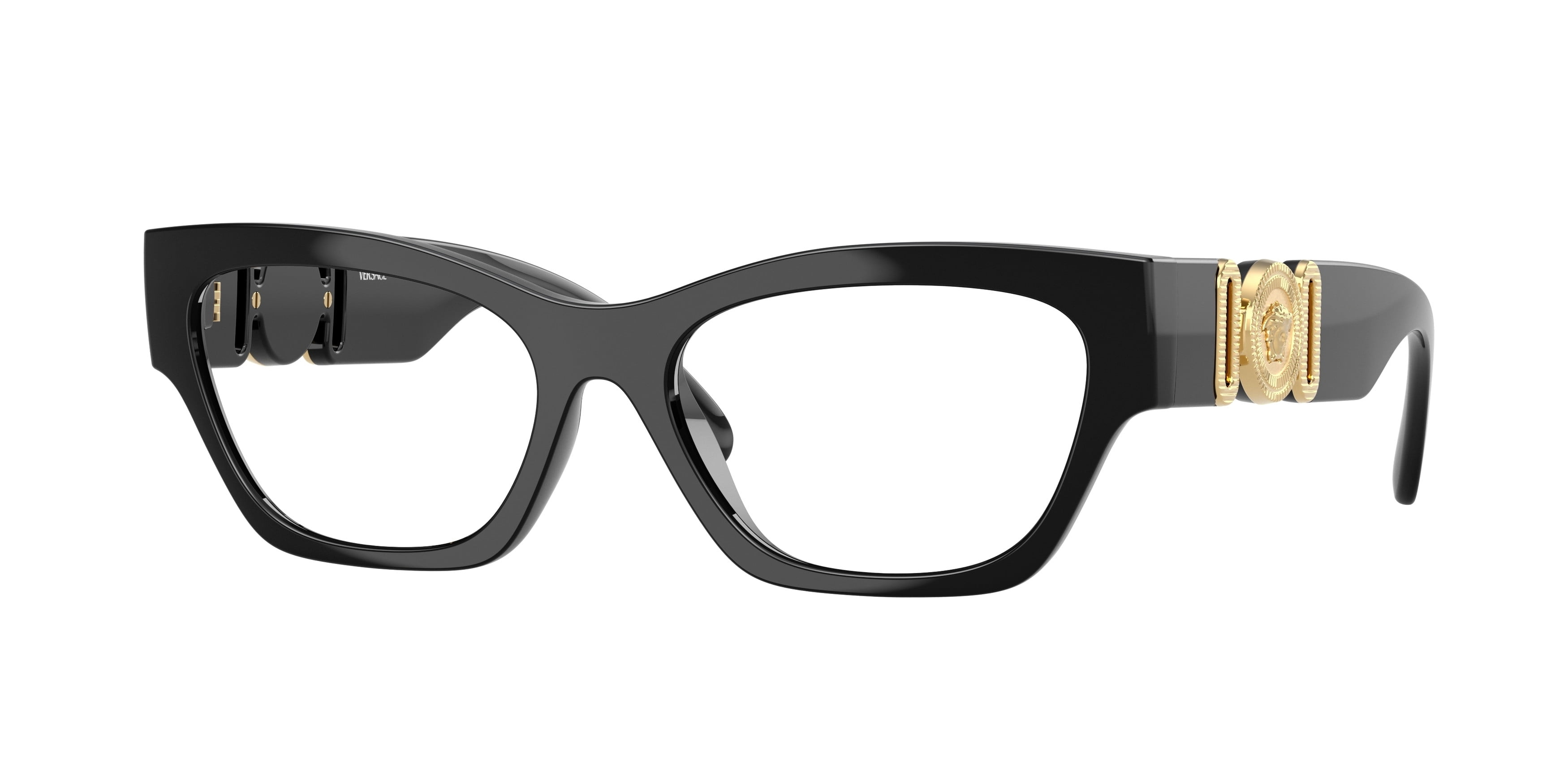 Eyeglasses Versace VE 3367 U GB1 Black - Walmart.com
