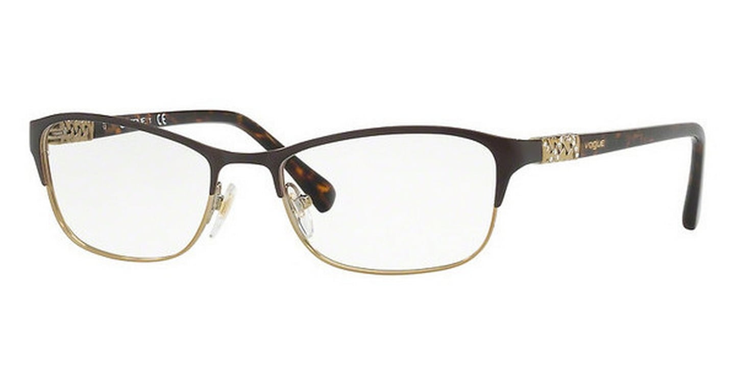 Eyeglasses Vogue VO 4057 B 997 Top Brown/Pale Gold - Walmart.com