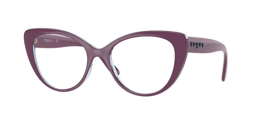 Eyeglasses Vogue VO 5422 2995 Top Dark Violet/Serigraphy - Walmart.com