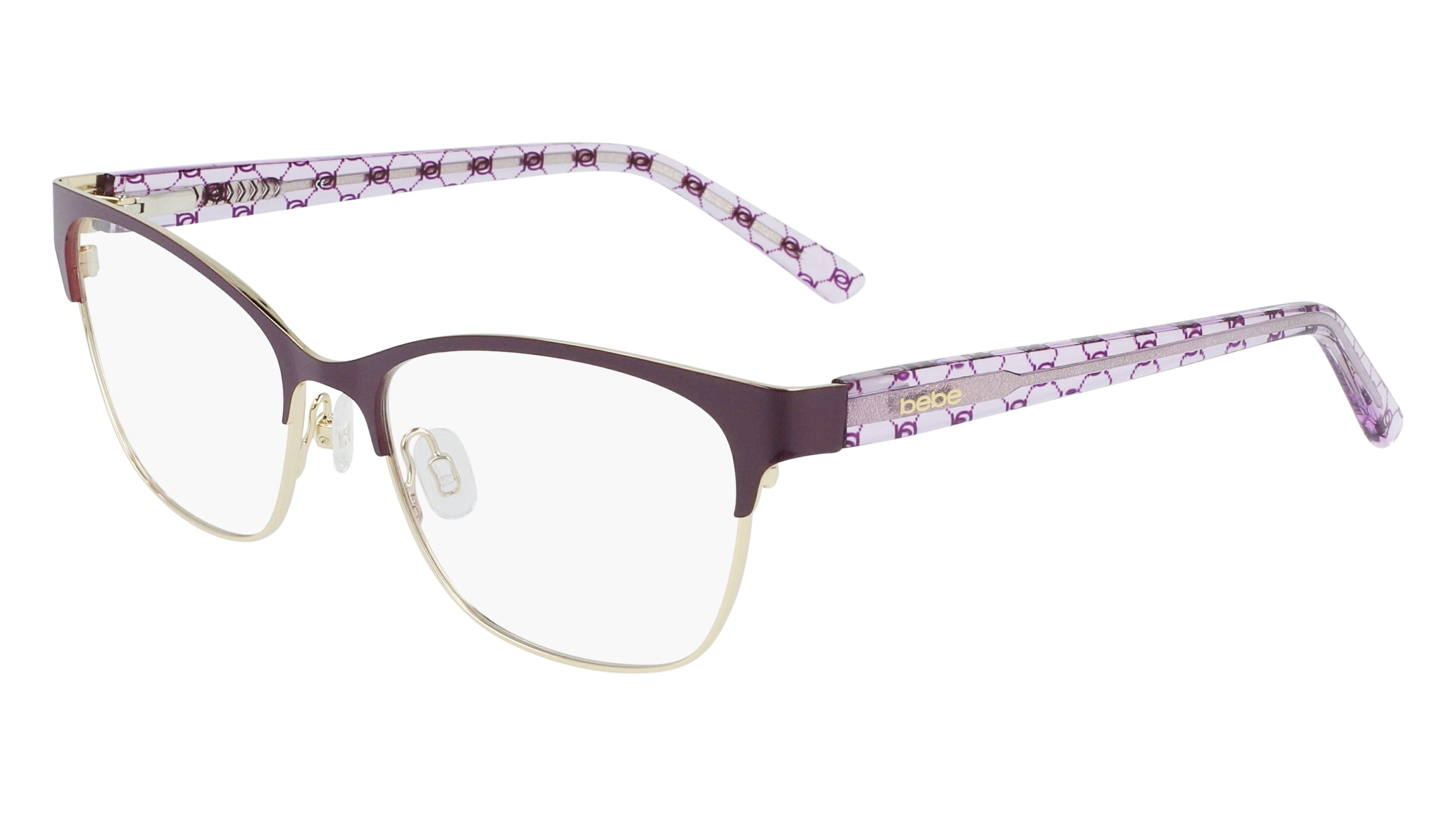 Eyeglasses bebe 500 Plum - Walmart.com