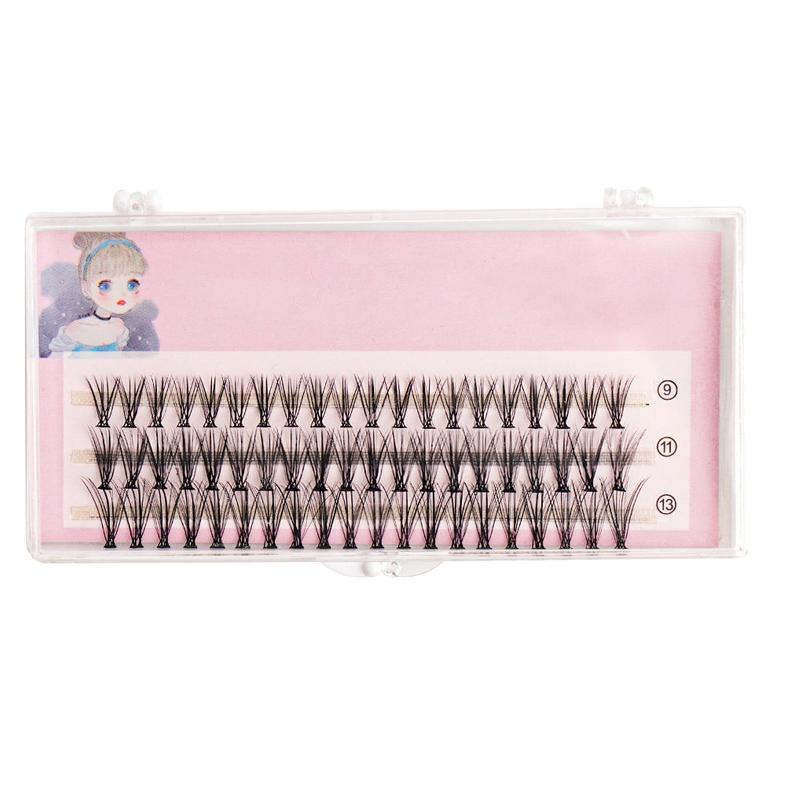 Eyelash Cluster Extension Single Eyelash Natural Soft Natural Long ...