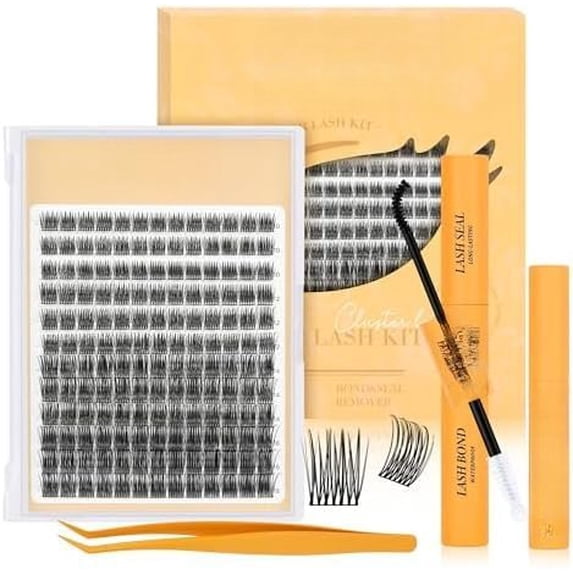 Eyelash Clusters 10-18mm Wispy Lash Clusters D Curl DIY Cluster Lash ...