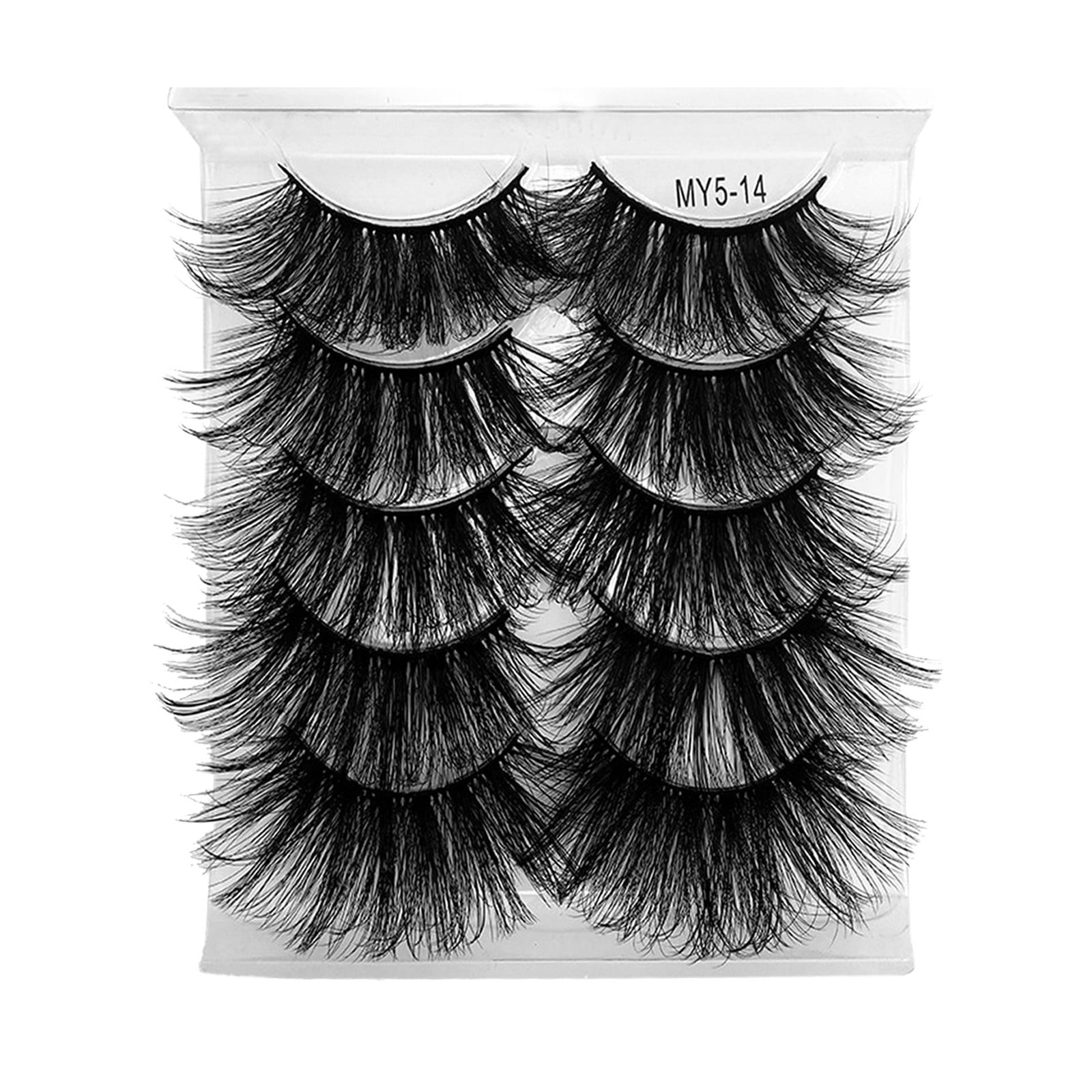 Eyelash Clusters Lashes with Glitter 3d Eyelashes 20mm False Eyelashes ...