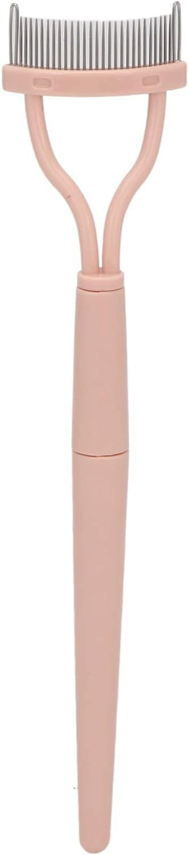 Eyelash Comb, Folding Lash Separator Tool Makeup Half Arc with for ...