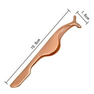 2 Pcs Lash Tweezers Lash Clamp Tweezers Female Supply Eyelash Aid Human ...