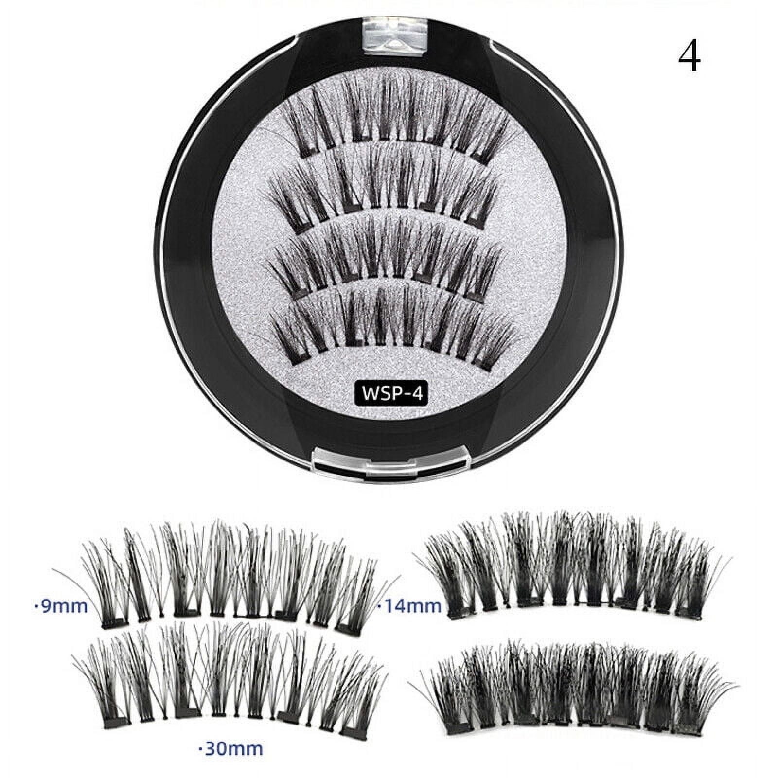 Eyelash Curler Set Quantum Magnetic False Lashes Kit No Glue Reusable ...