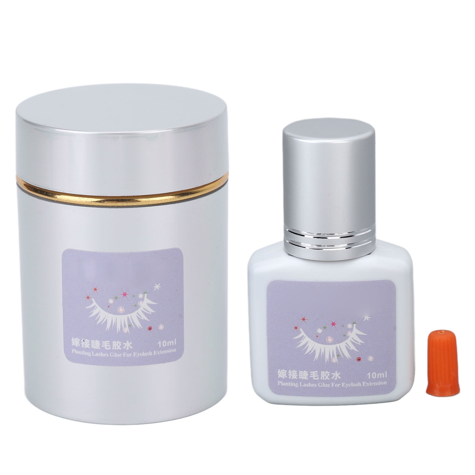 Eyelash Extension Glue 0.1s Quick Dry Dedicated 10ml Dedicated Lasting ...