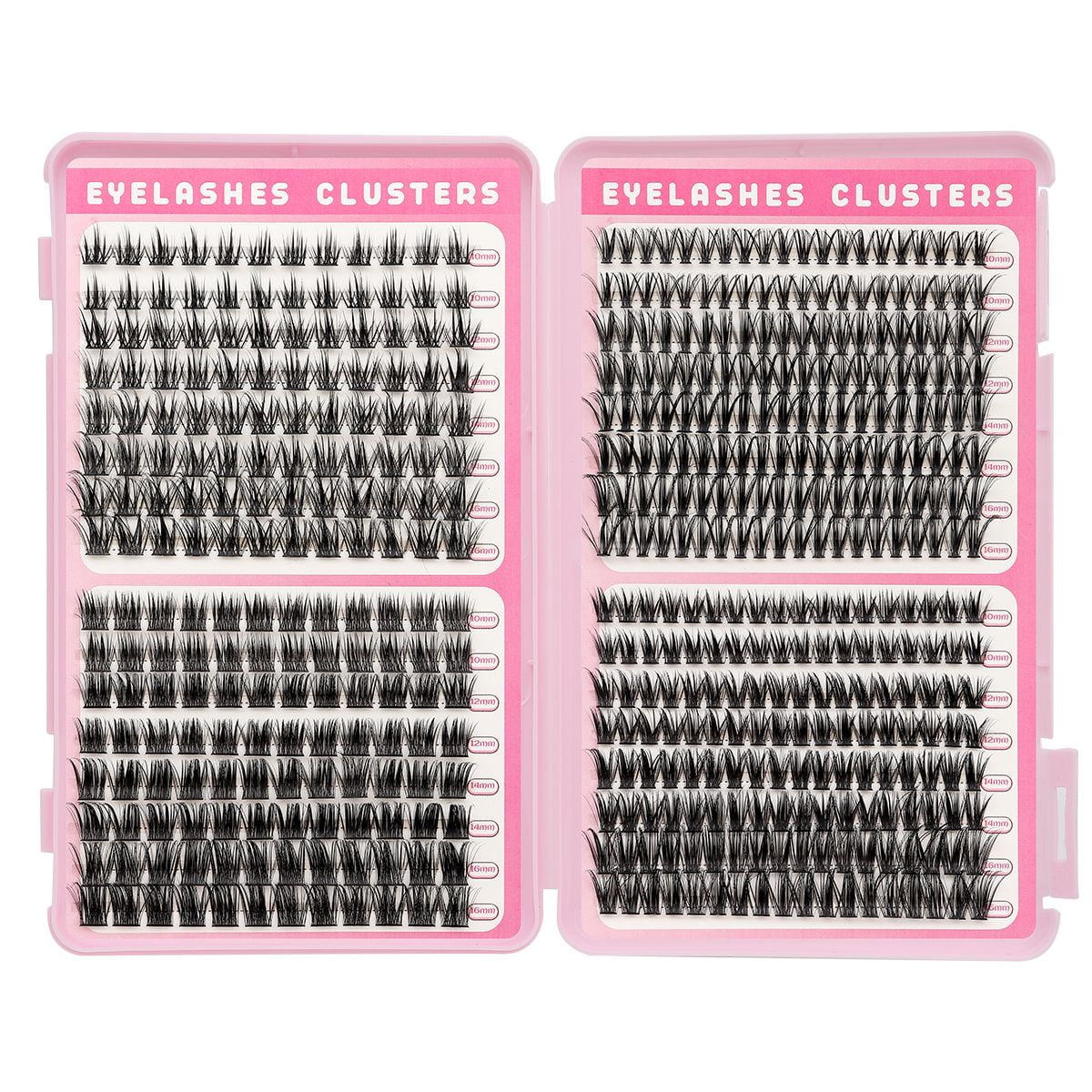 Eyelash Extension Kit 496 Pieces Eyelash Cluster Kit DIY Eyelash ...