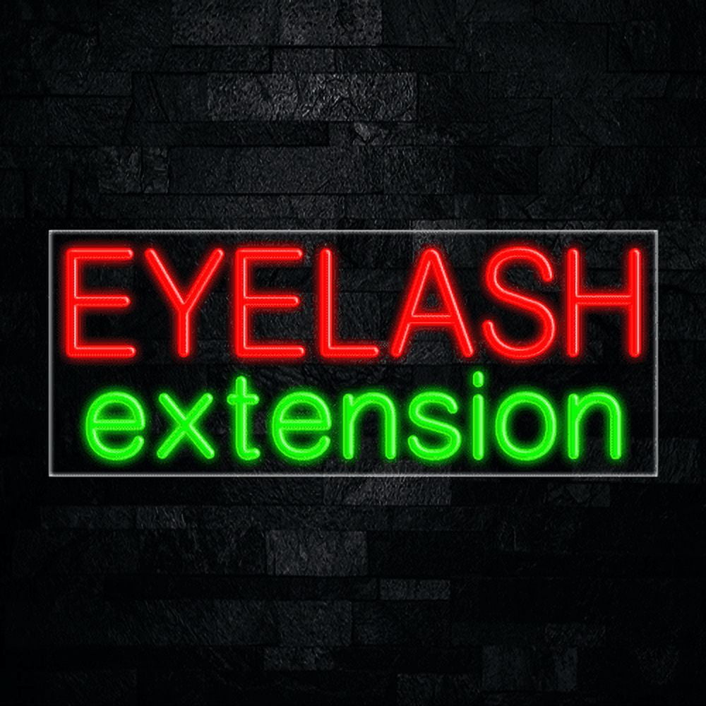 Eyelash Extension-LED Neon Sign 30"L x 12"H #31043 - Walmart.com