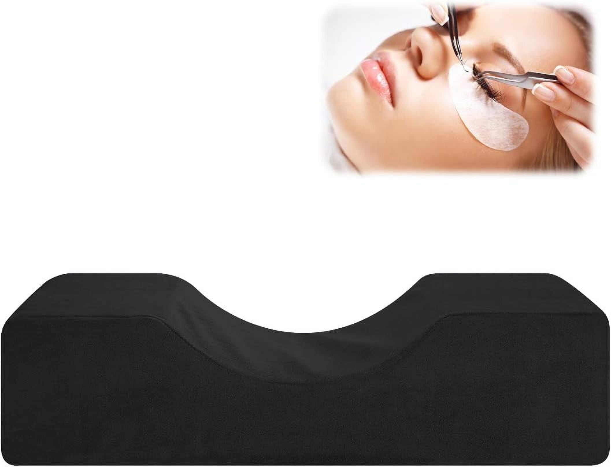Eyelash Extension Pillow For Beauty Salon, Luxury Velvet Cover U Shaped ...