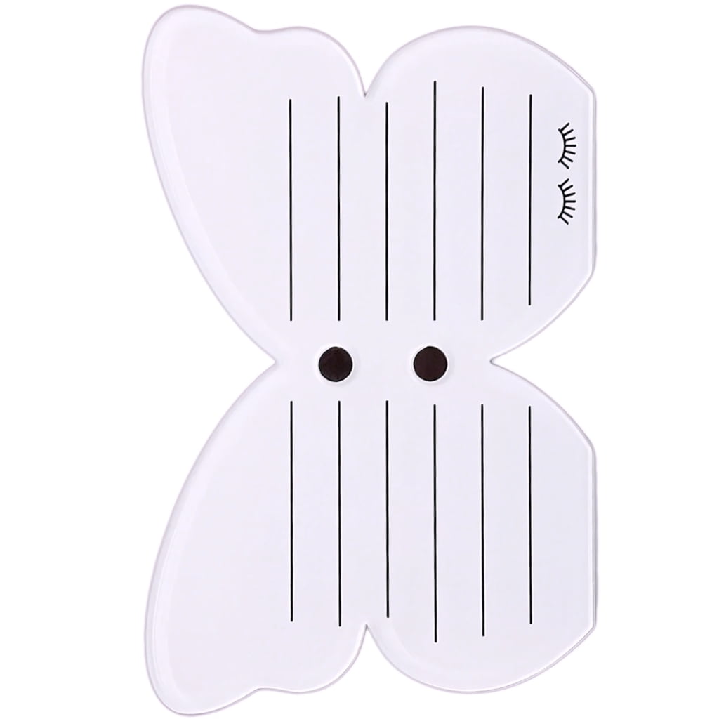 Eyelash Extension Stand Acrylic Lash Pallet Butterfly Shape Eyelash ...