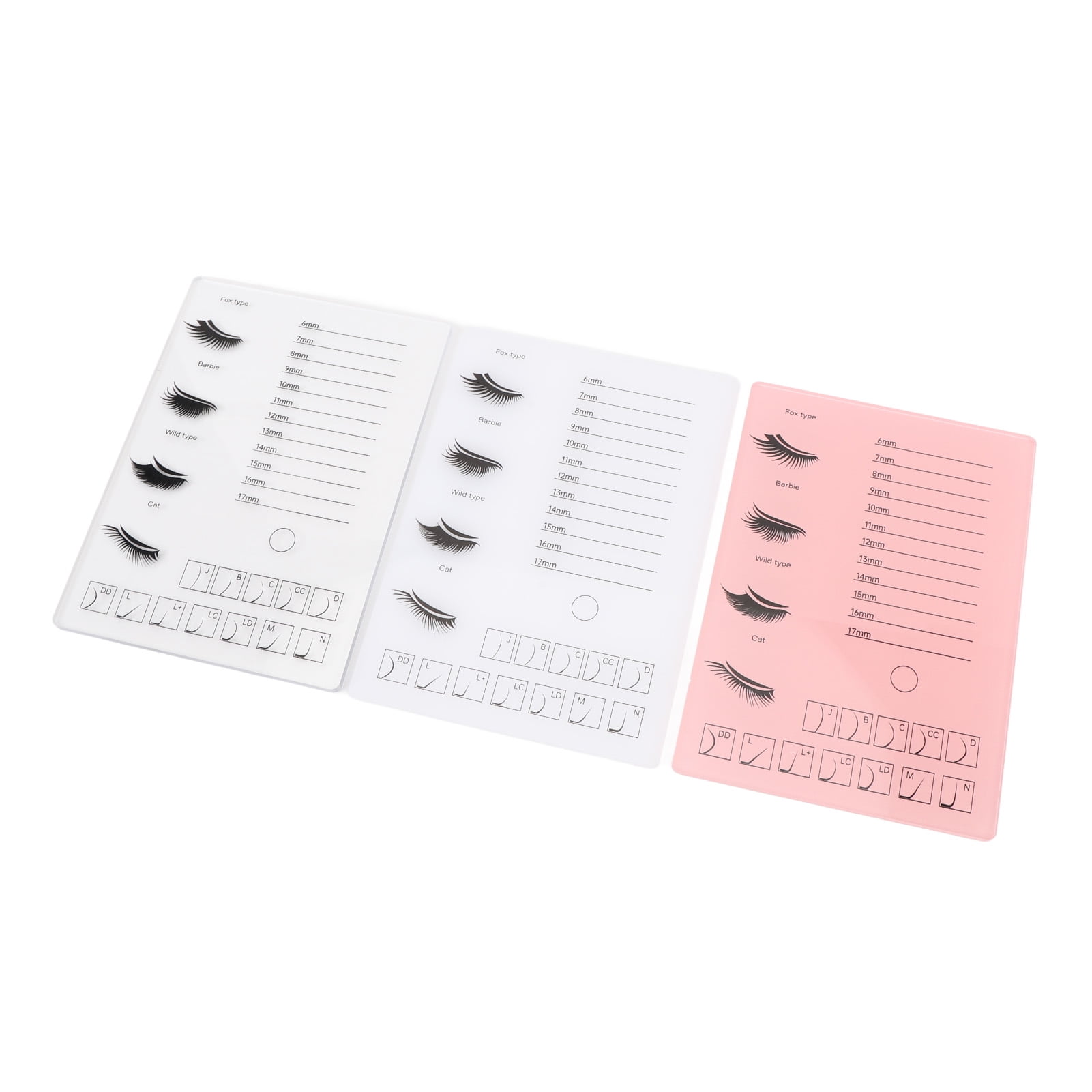 Eyelash Extension Tray, 2 In 1 Acrylic Clear Scale Lash Pallet Holder ...