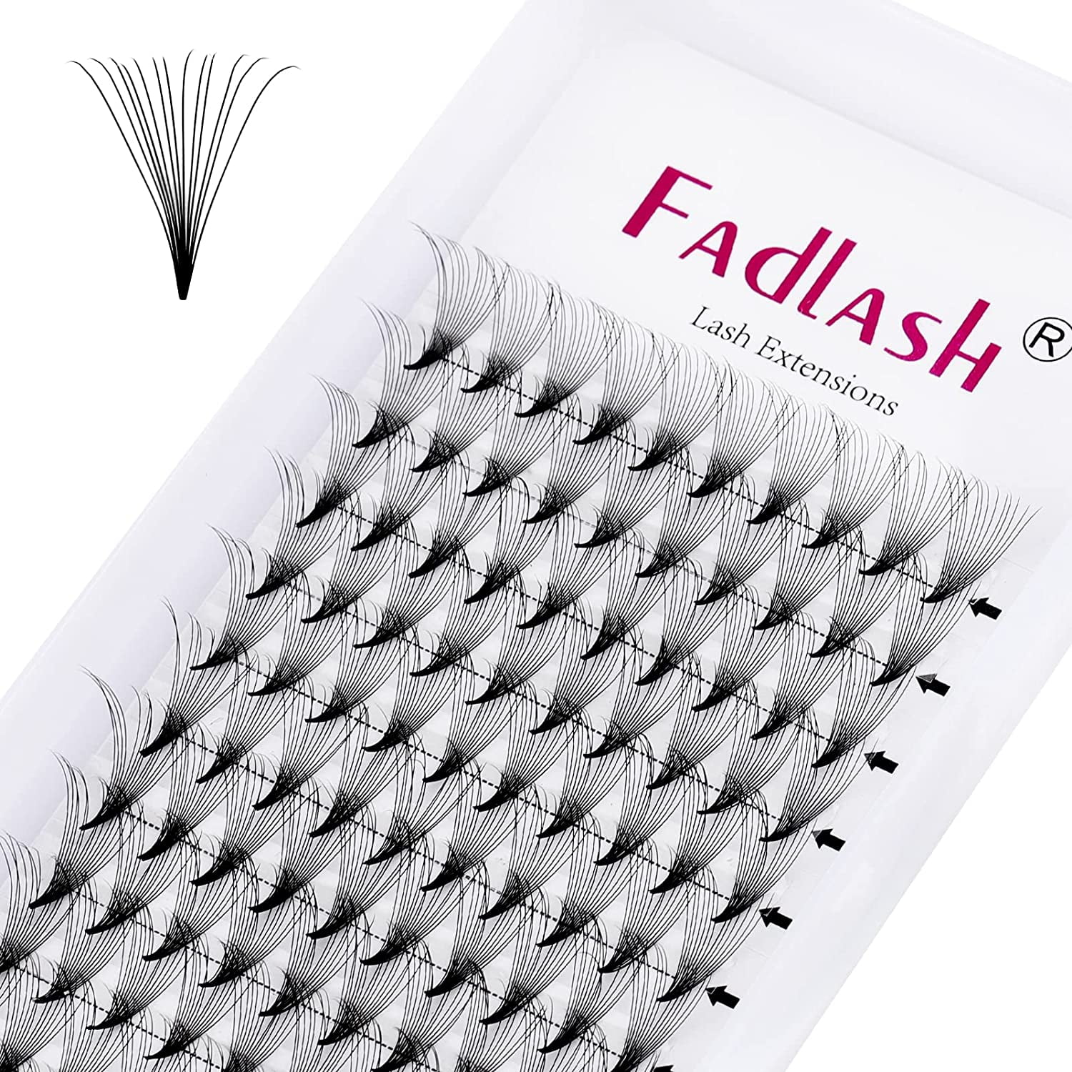 Eyelash Extensions Premade Fans Eyelash Extensions C CC D DD Curl ...